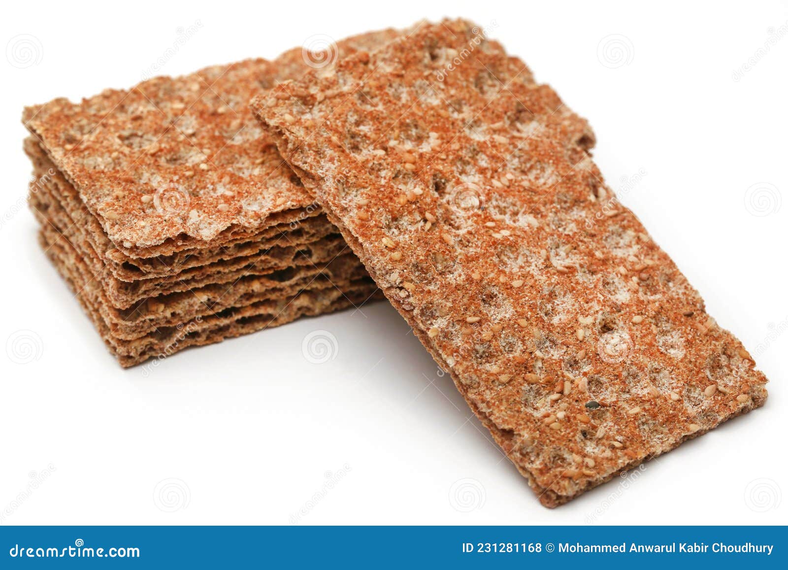 Popular Crisp Bread of Nordic Countries Stock Photo - Image of ...