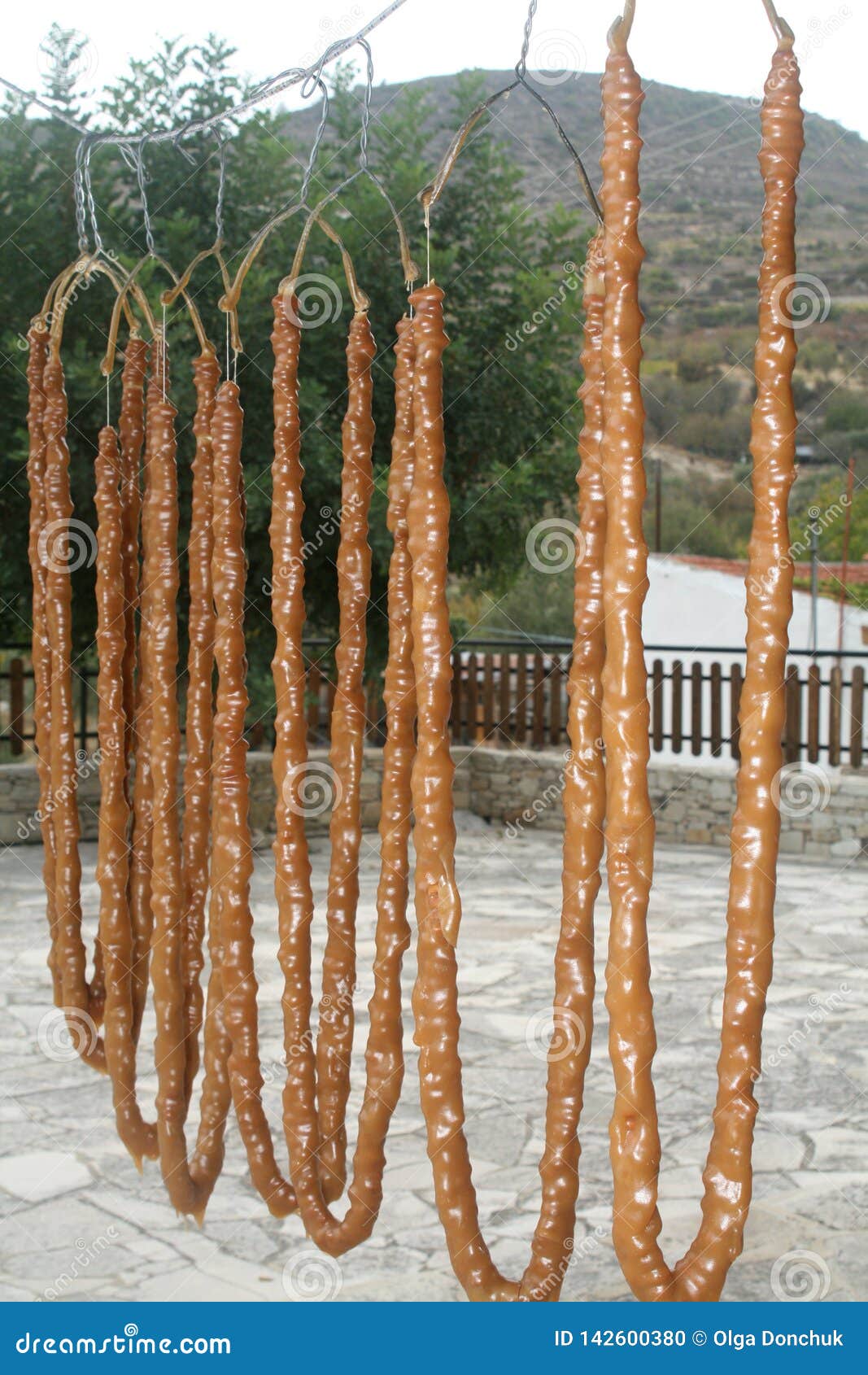 Popular Cyprus Sweets Based on Grape Juice Stock Photo - Image of ...