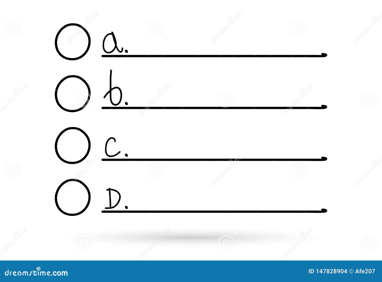 Popular Drawing Check List and Choice Symbol Isolated Stock Vector ...