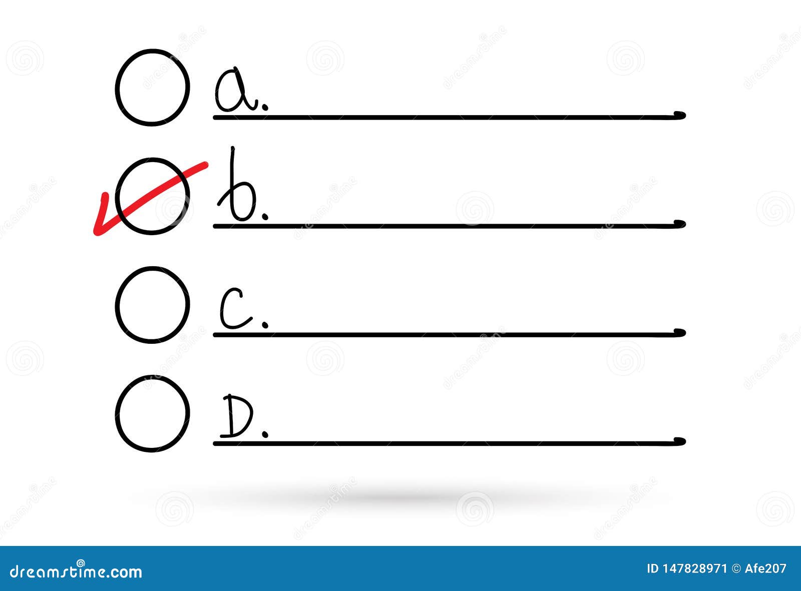 Popular Drawing Check List and Choice Symbol Right Mark Isolated Stock ...