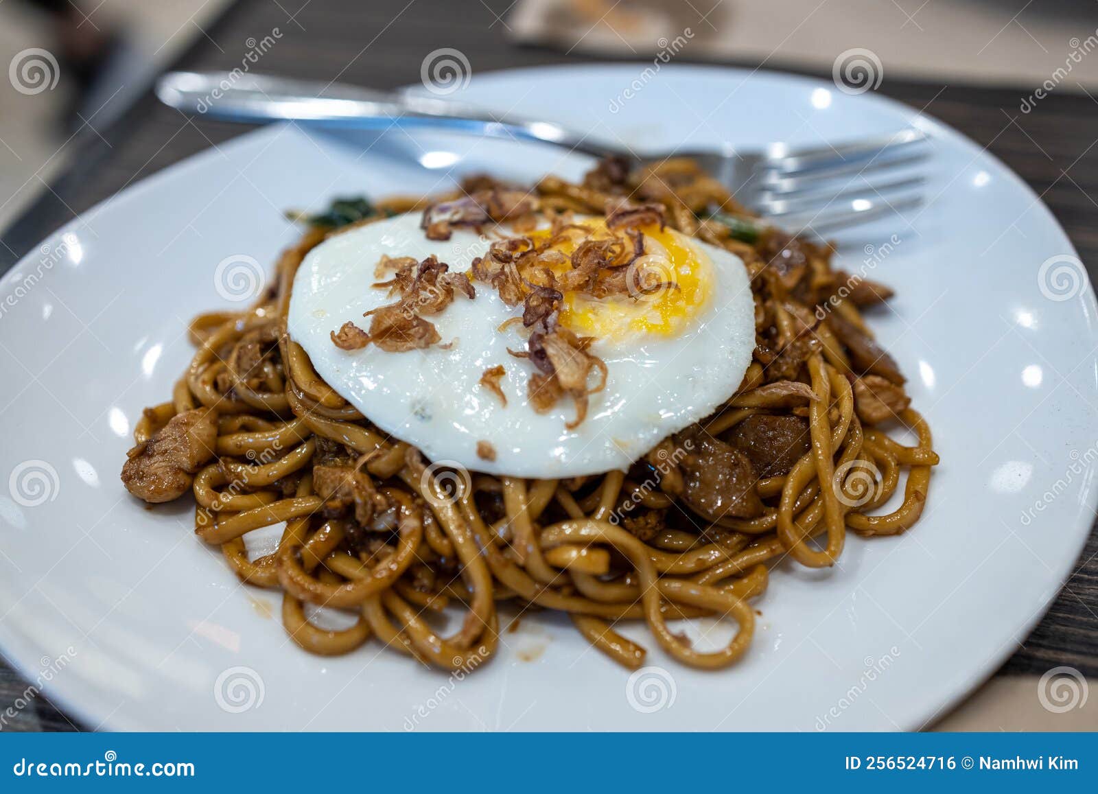 Bakmi Goreng: A Traditional Java Cuisine Royalty-Free Stock Photo ...