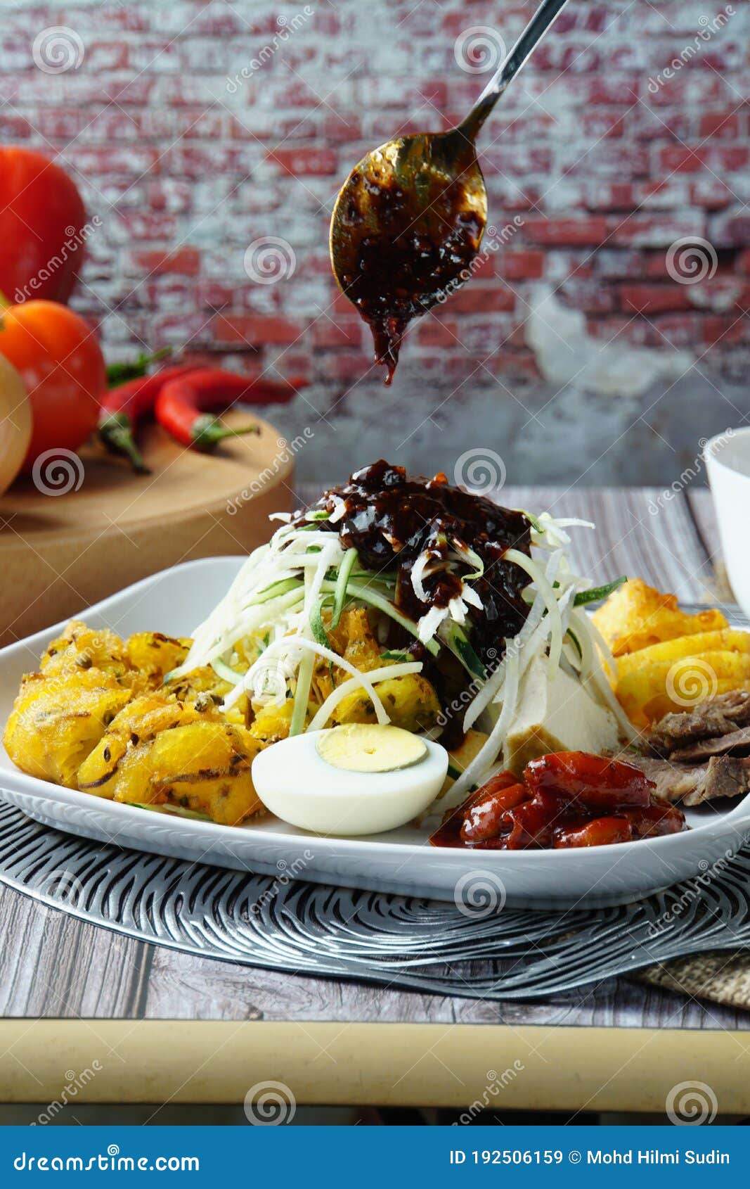 Popular Malaysian Food Called Pasembur Stock Image - Image of cuisine ...