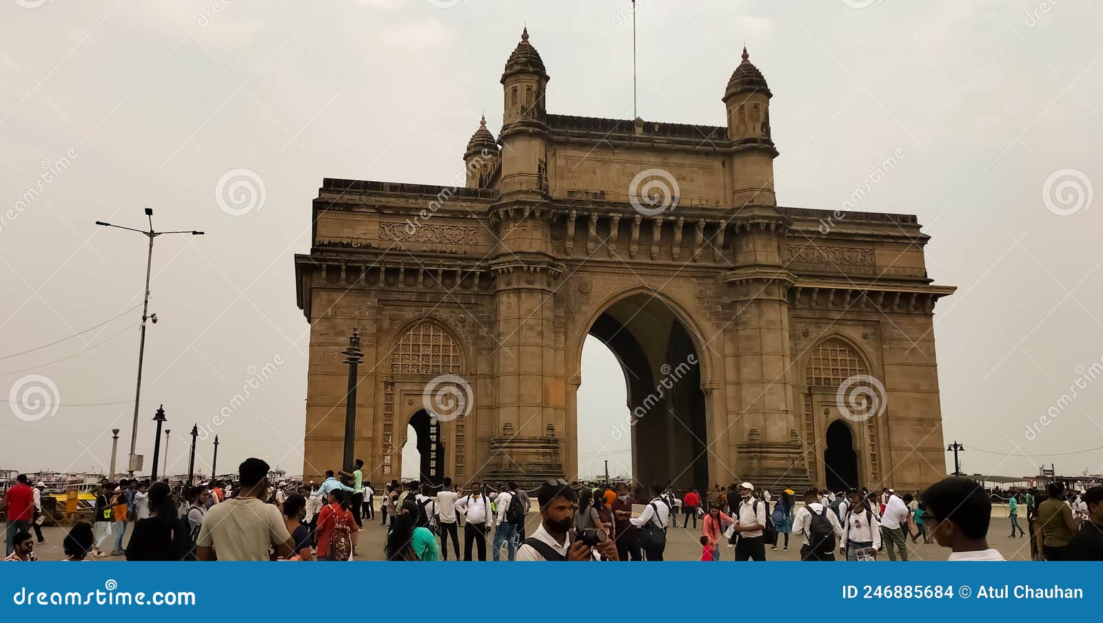 Popular Mumbai Gate of India Editorial Stock Image - Image of ...