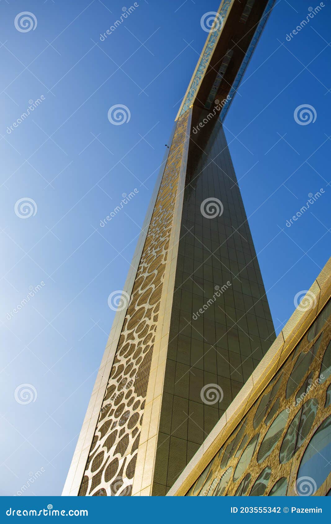Popular Sightseeing and Attraction Building Known As Dubai Frame. UAE ...