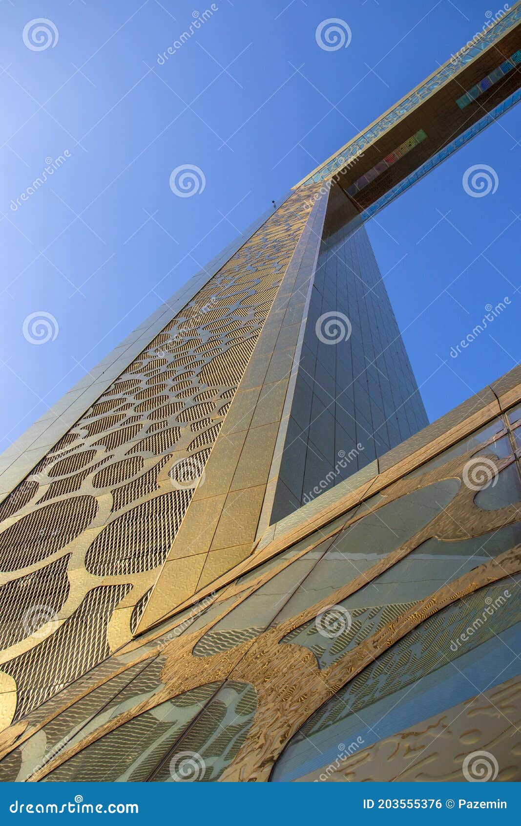 Popular Sightseeing and Attraction Building Known As Dubai Frame. UAE ...