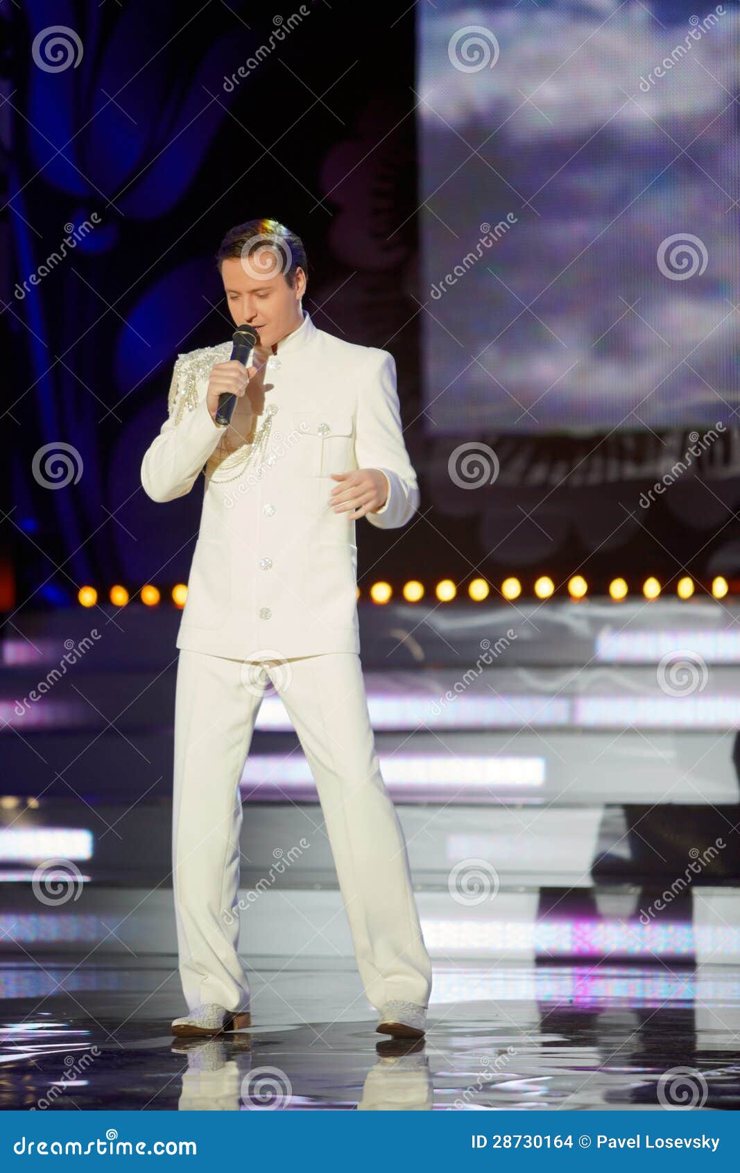 Popular Singer Vitas is in Musical Program Editorial Stock Image ...