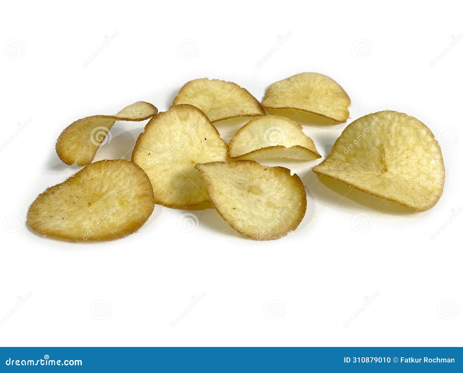 Popular Snack in Asia in the Form of Tapioca Chips Stock Photo - Image ...