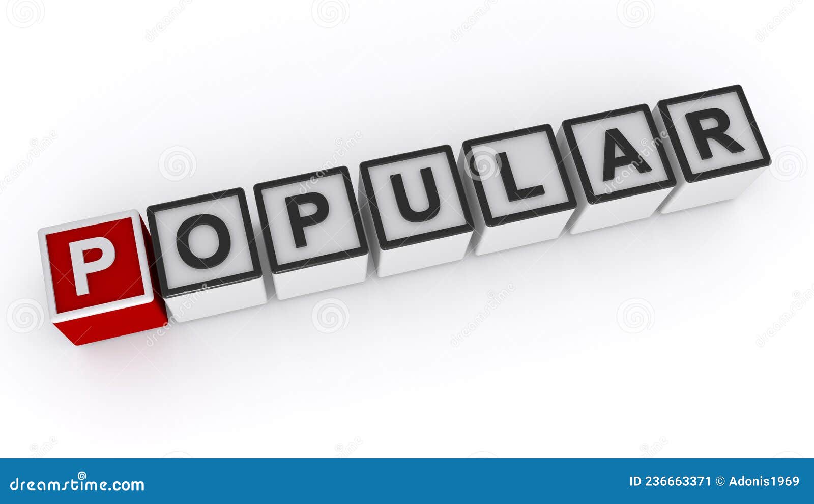 Popular Word Best In Demand Favorite Background Stock Photo ...