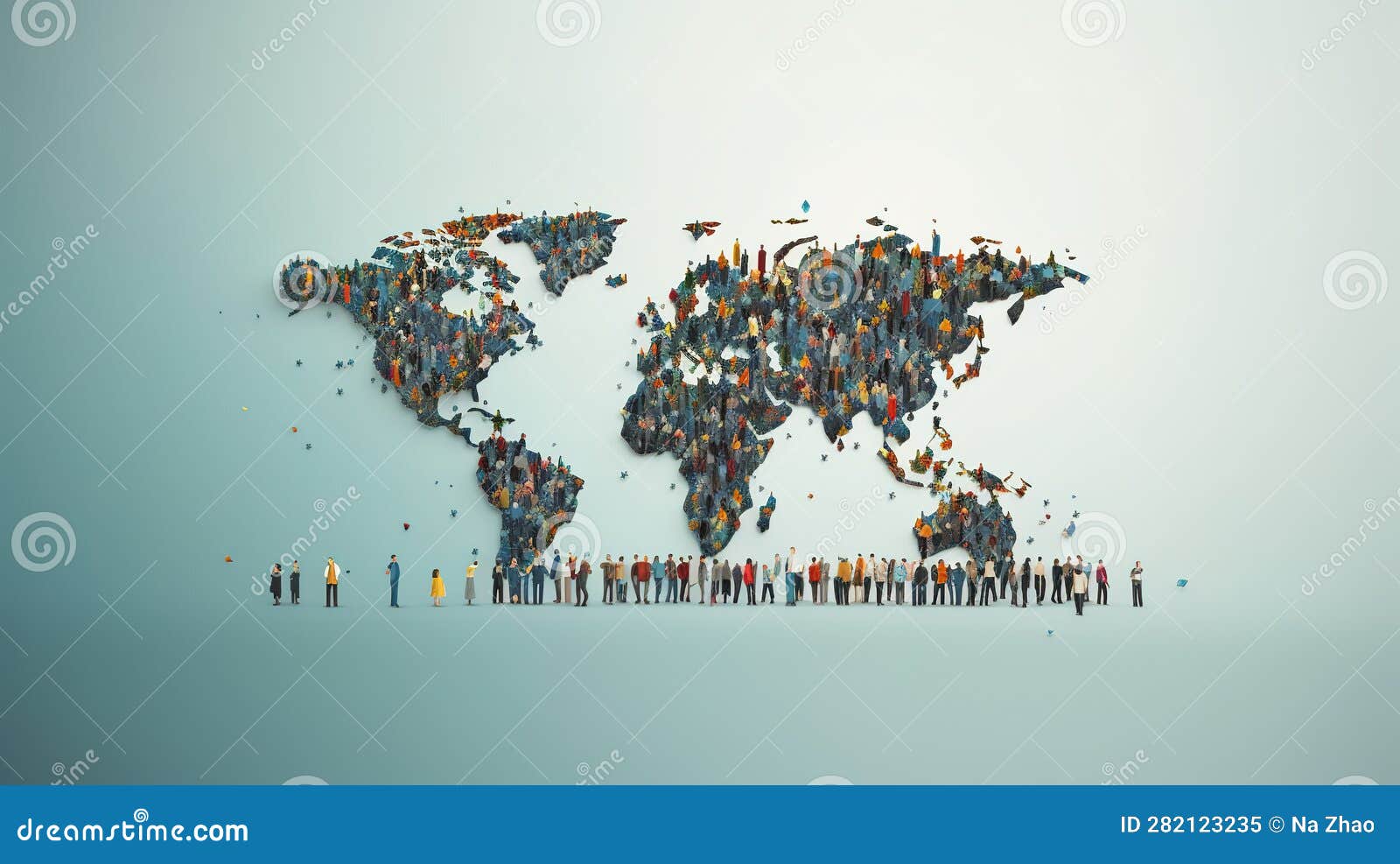 World Population Day Illustrations Generated from Population ...
