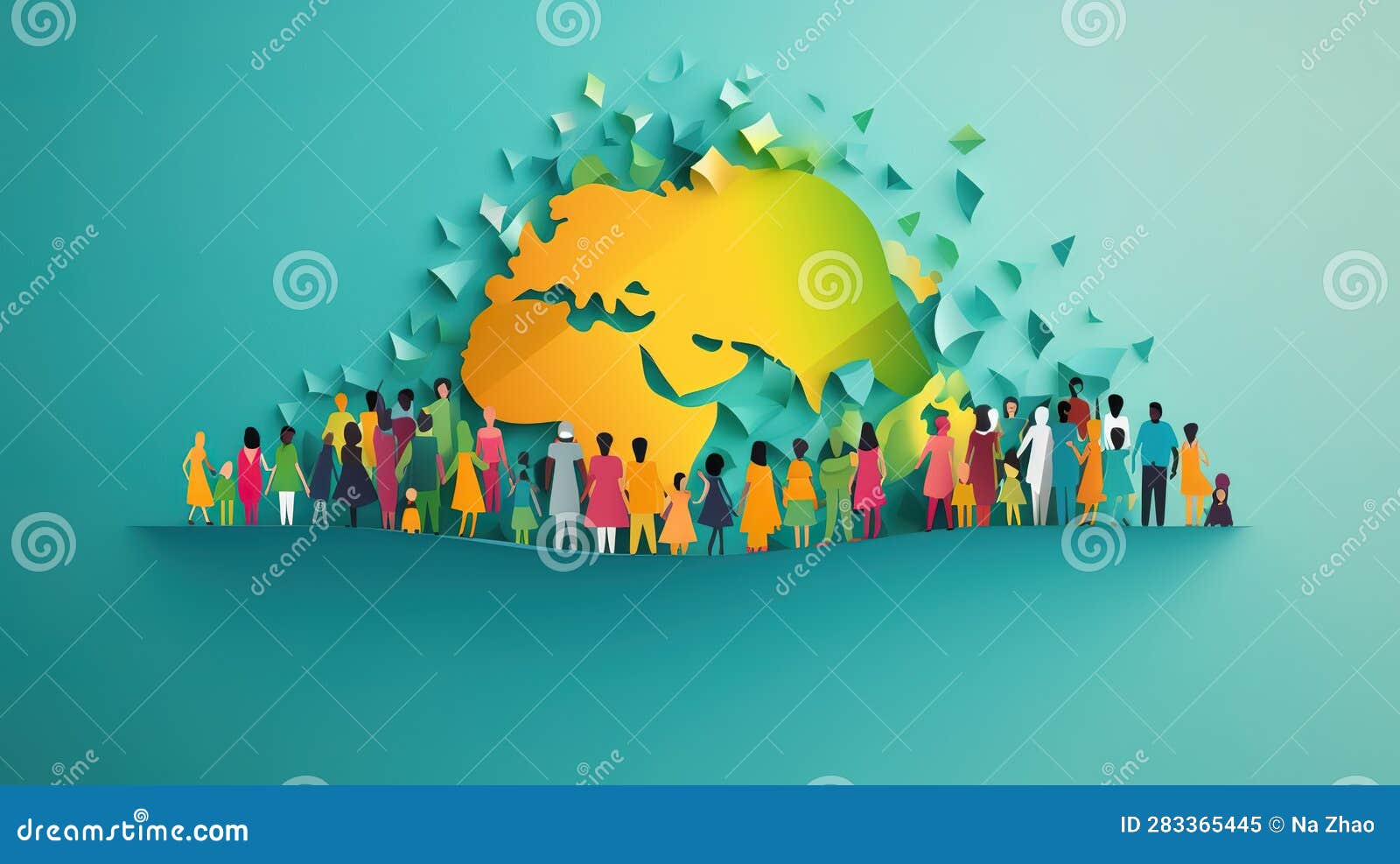 World Population Day Illustrations Generated from Population ...