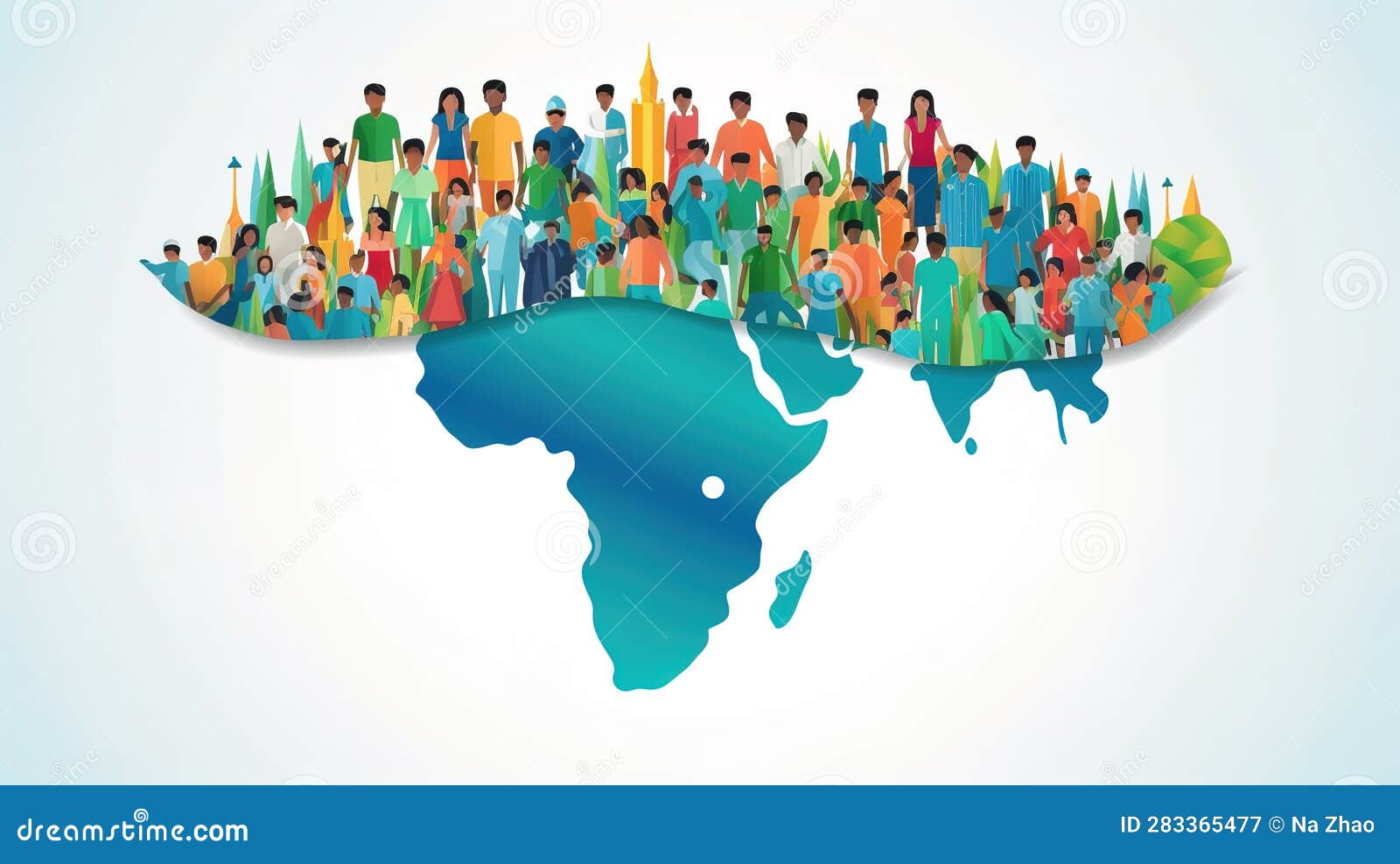 World Population Day Illustrations Generated from Population ...