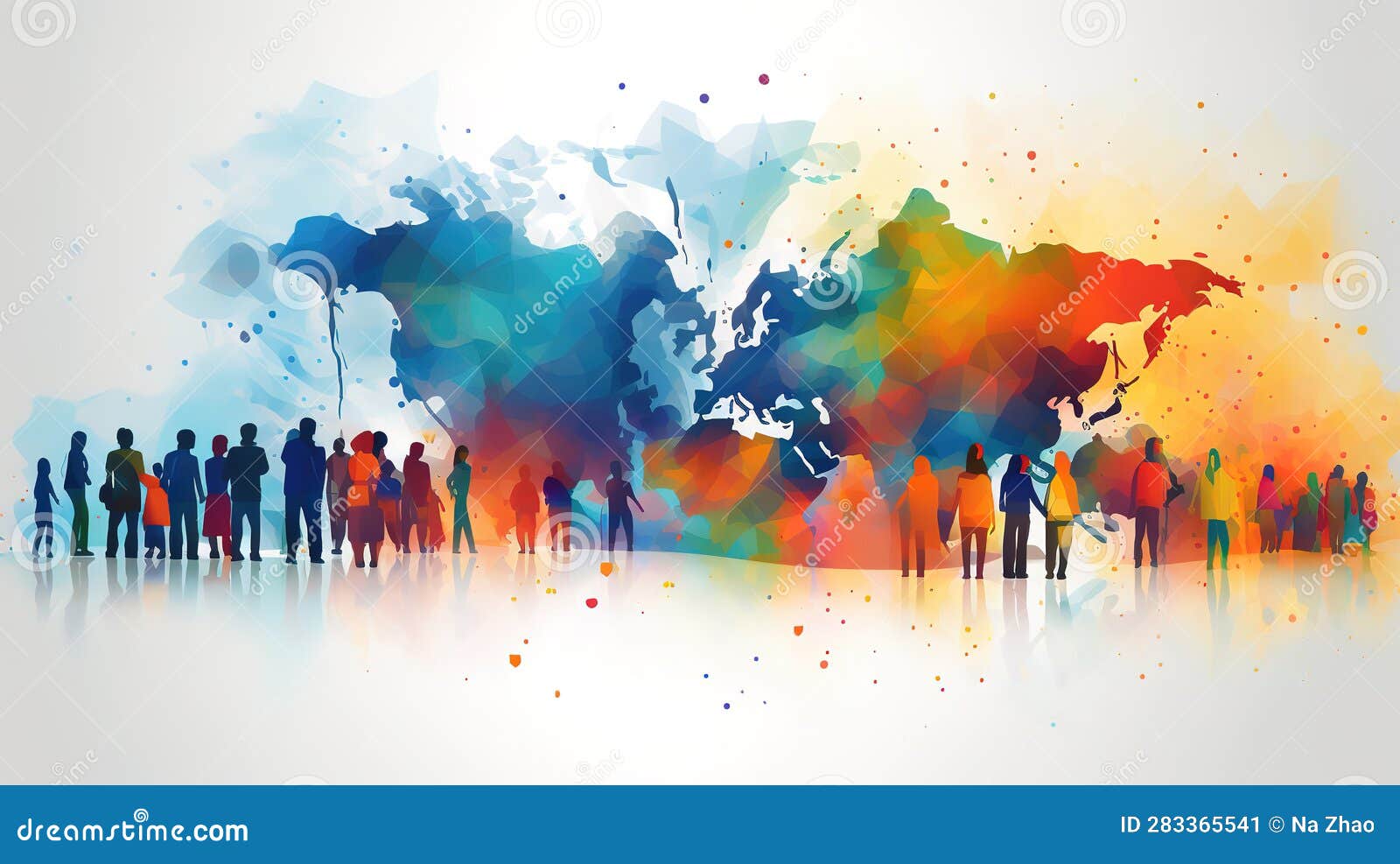 World Population Day Illustrations Generated from Population ...