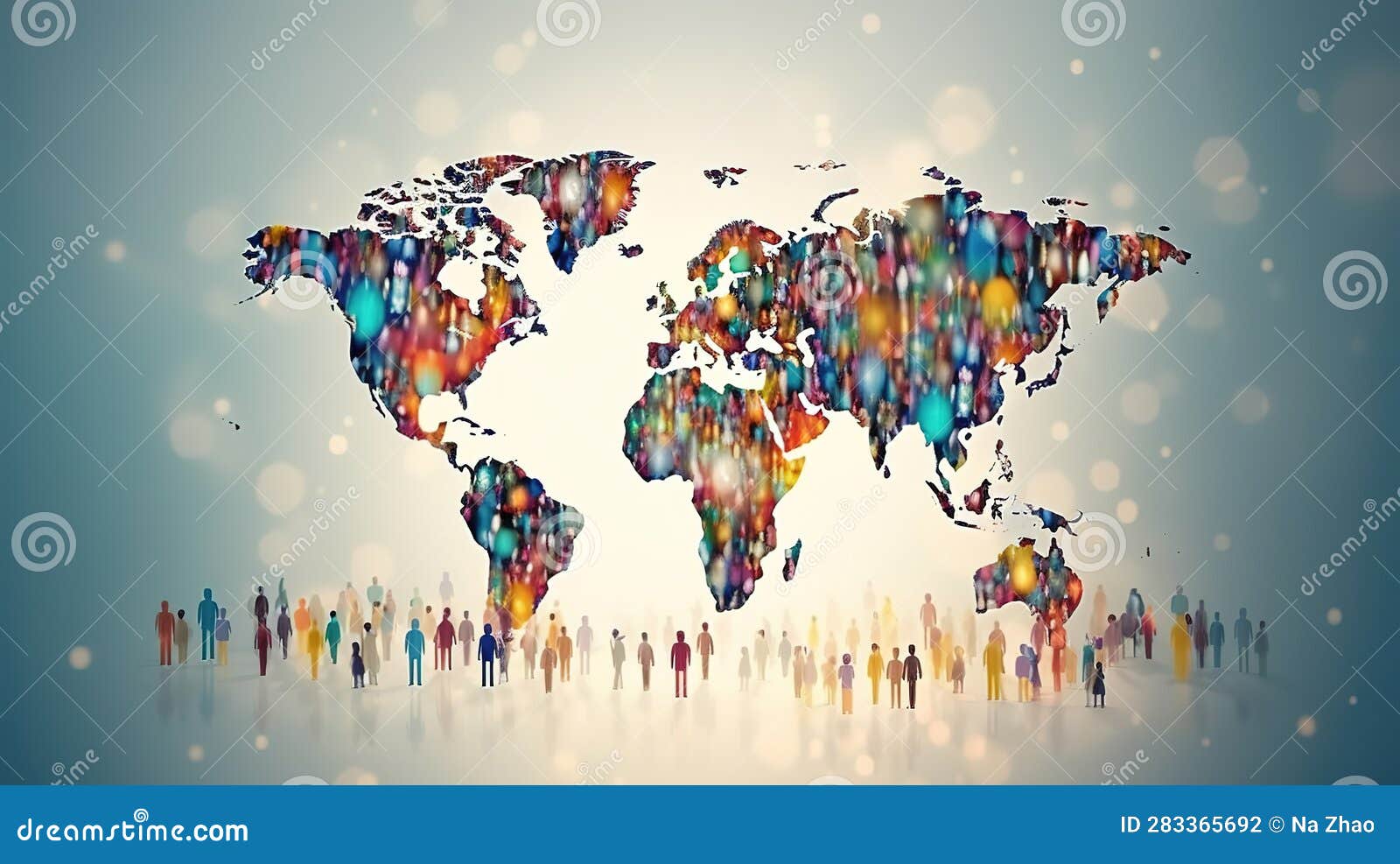 World Population Day Illustrations Generated from Population ...