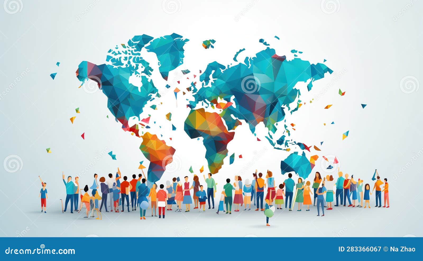 World Population Day Illustrations Generated from Population ...