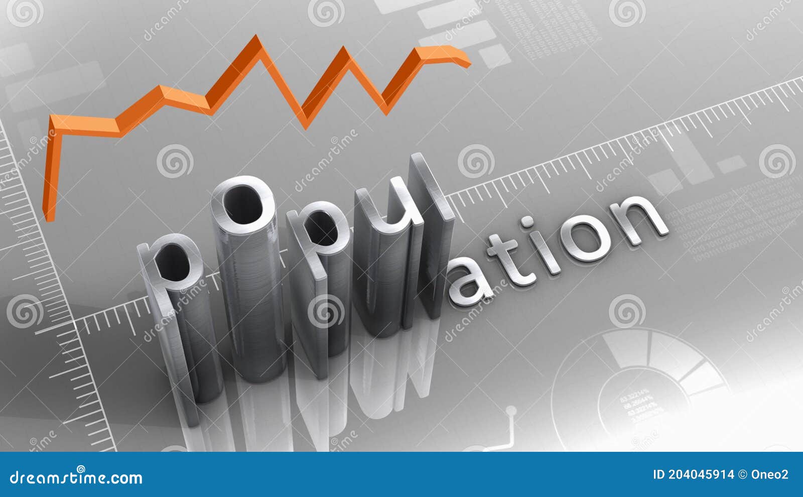 Population Decreasing Chart, Statistic and Data Stock Footage - Video ...