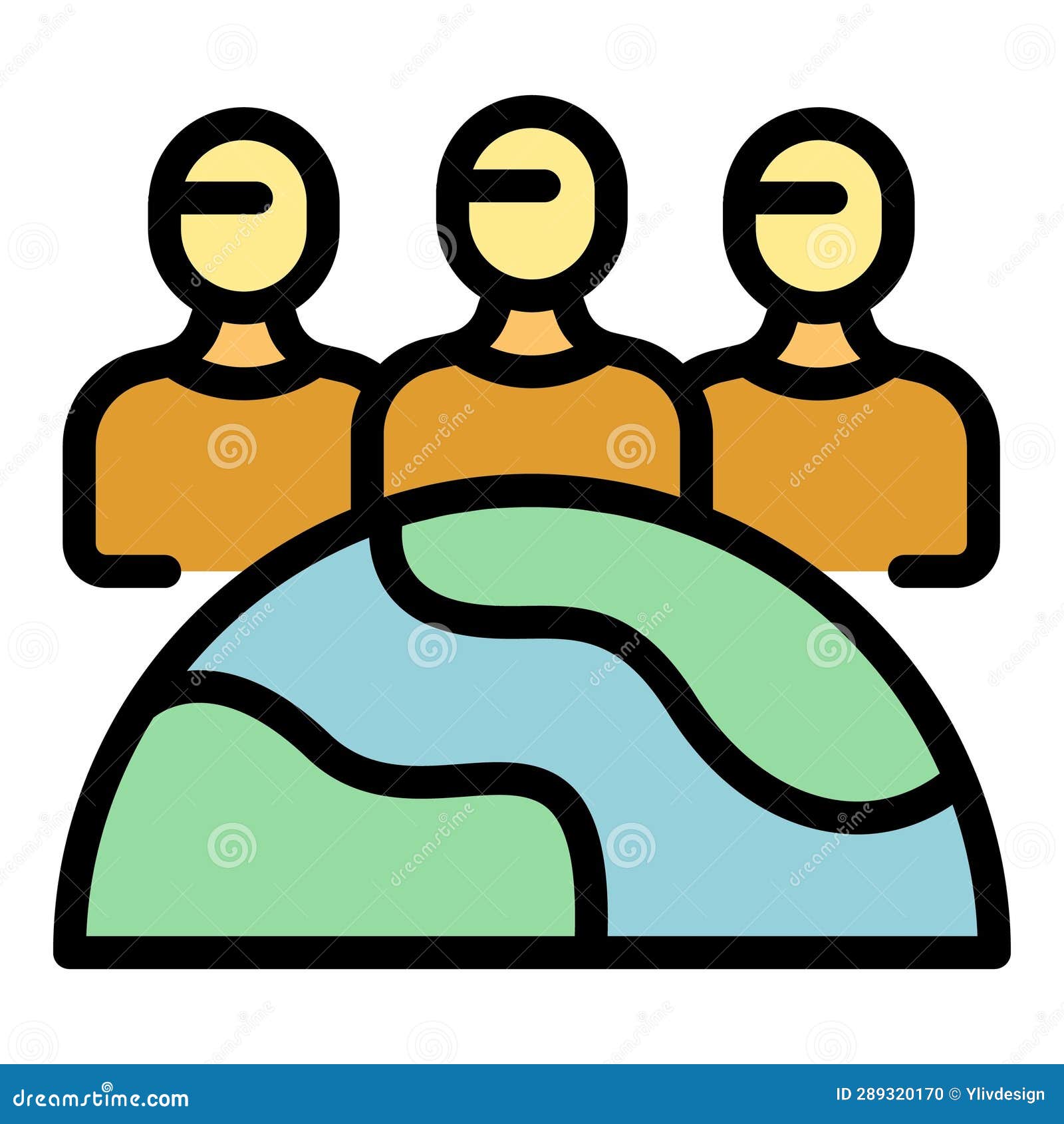 Population Evolution Icon Outline Vector. Increase Graph ...
