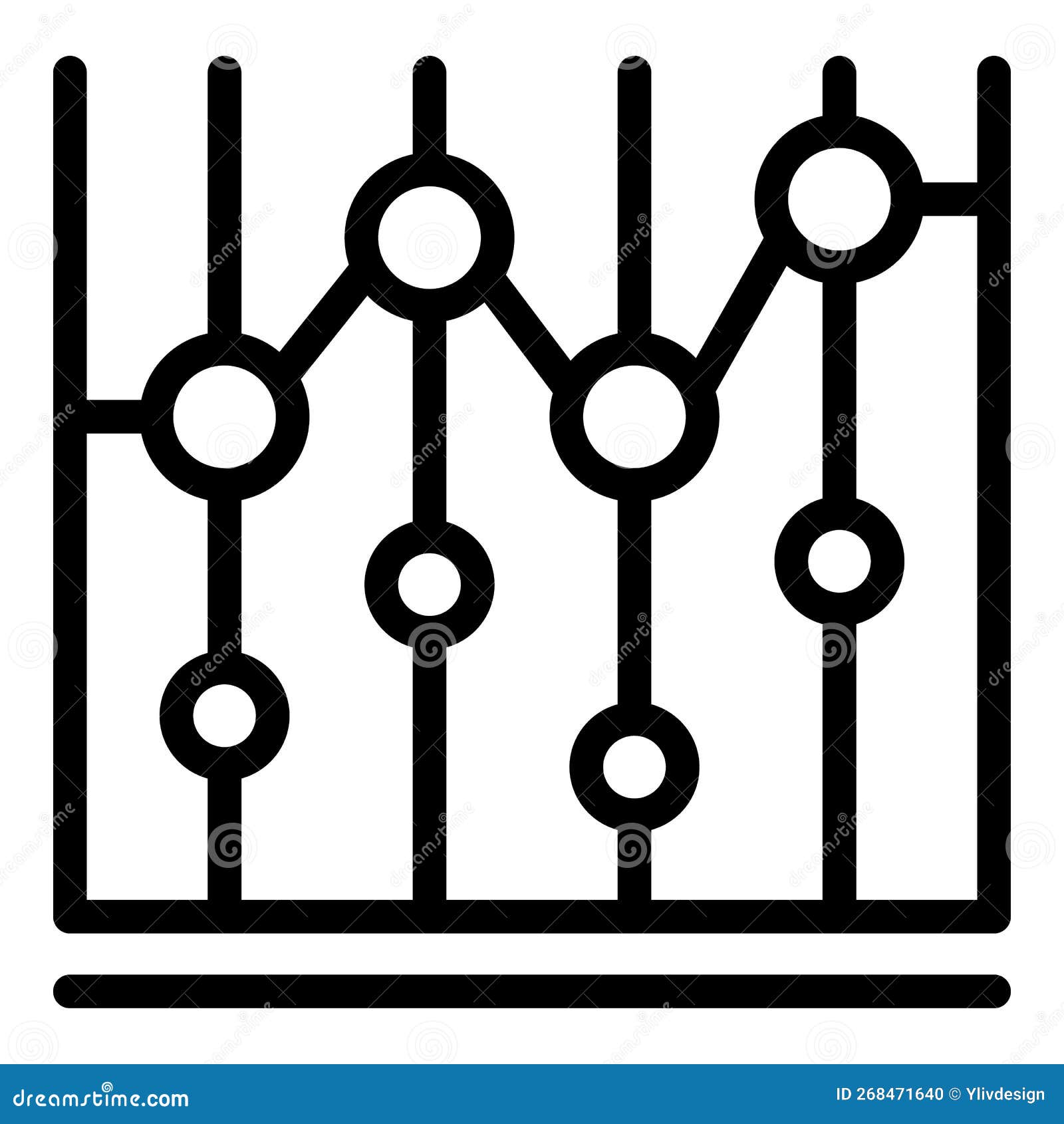 Population Growth Graph Icon Outline Vector. Team Human Stock Vector ...