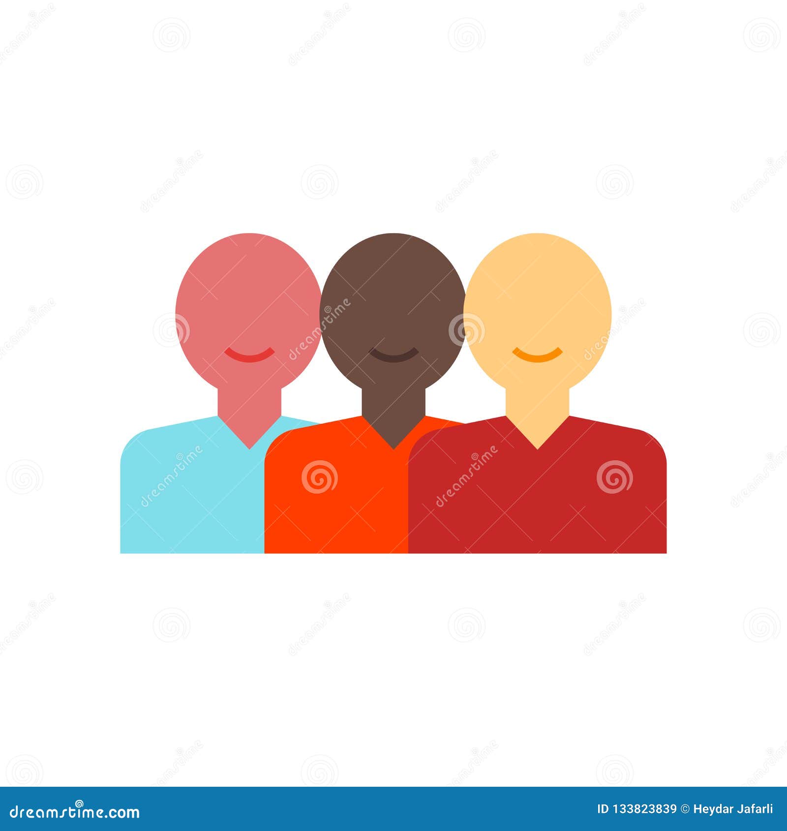 Population Icon Vector Sign and Symbol Isolated on White Background ...