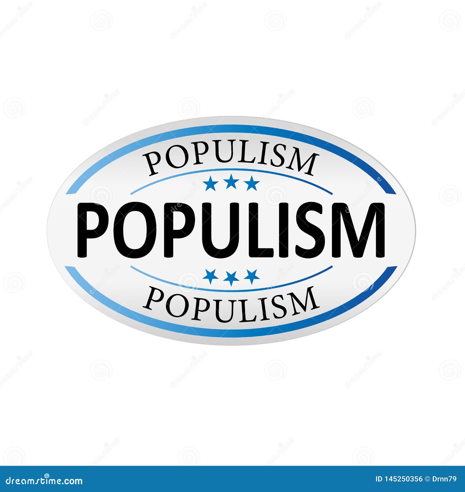 Populism Paper Colorful Banners Design Shape Vector Label Tag Stock ...