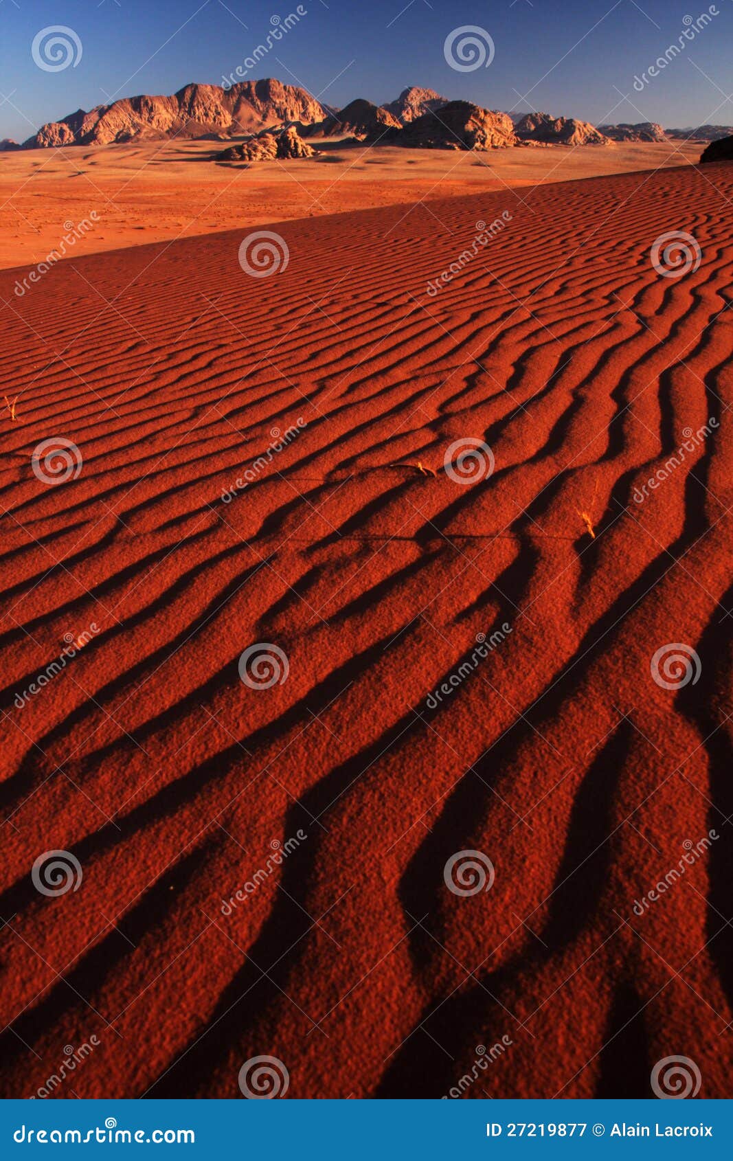 Por do sol do deserto imagem de stock. Imagem de médio - 27219877