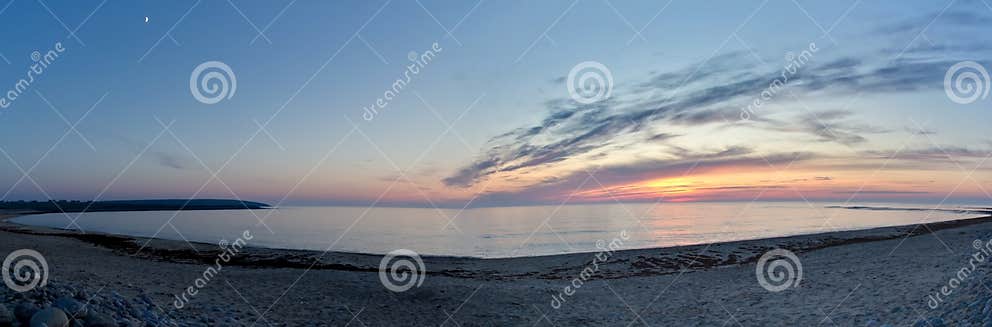 Por do sol em Barabhas foto de stock. Imagem de britânica - 27821210