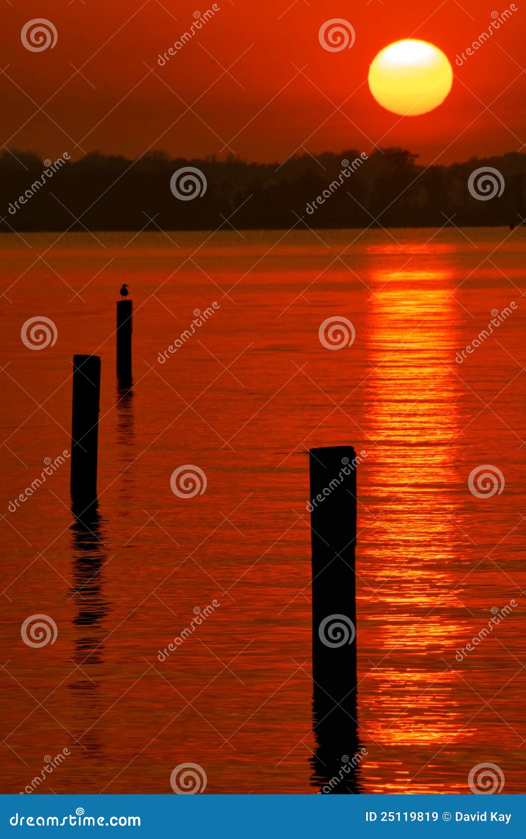 Por do sol indiano do rio imagem de stock. Imagem de exterior - 25119819