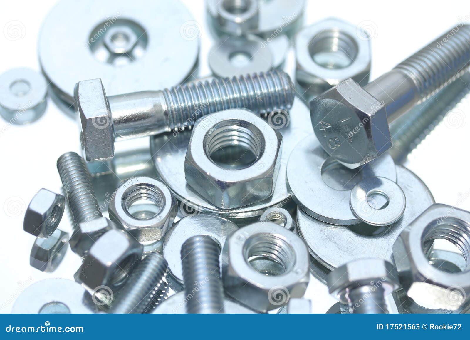 Porcas, Parafusos E Arruelas Imagem de Stock - Imagem de melhoria ...