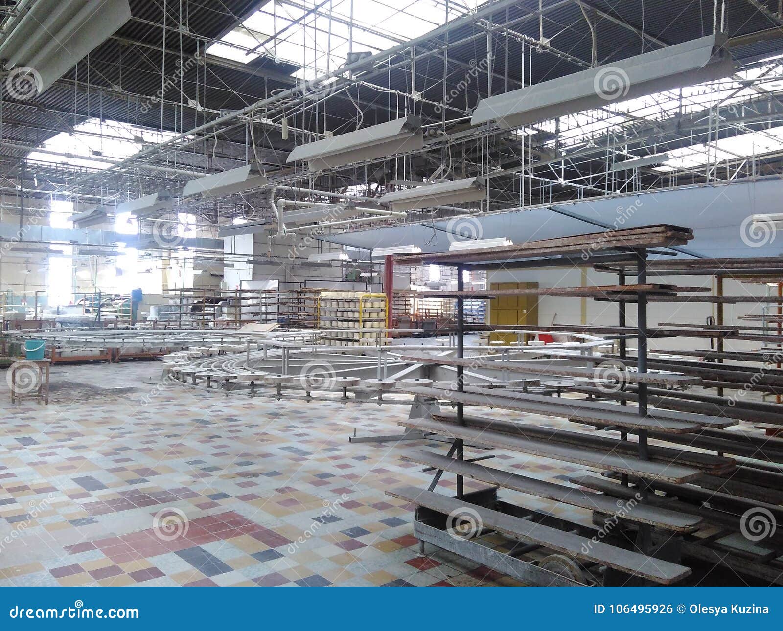 Porcelain Factory. Production Facilities for the Production of ...