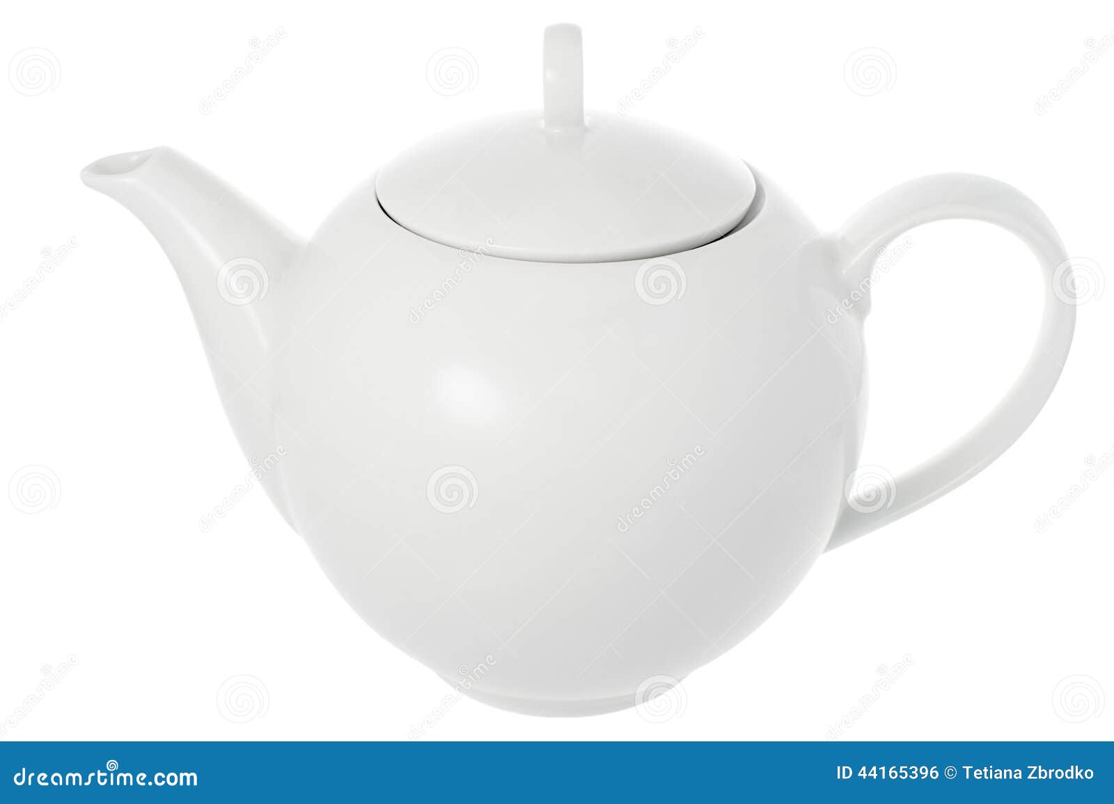 Porcelain teapot isolated stock photo. Image of decoration - 44165396