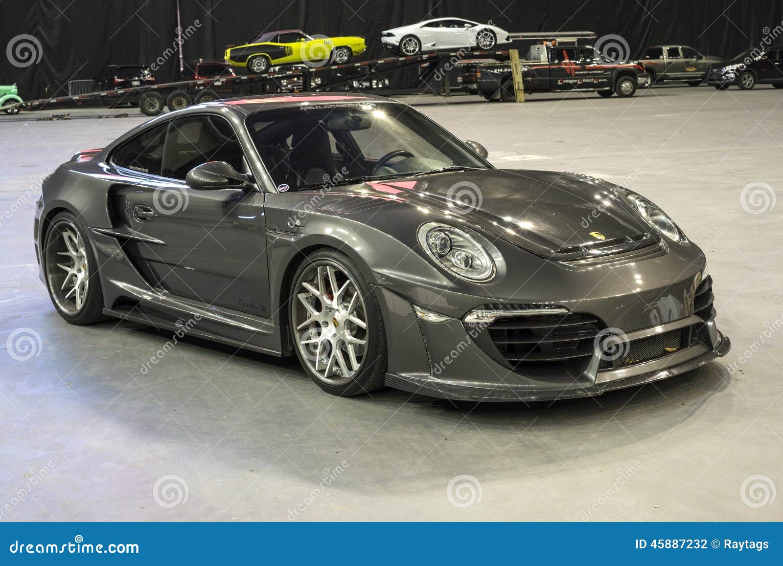 Porche fotografía editorial. Imagen de cara, lujo, coche - 45887232