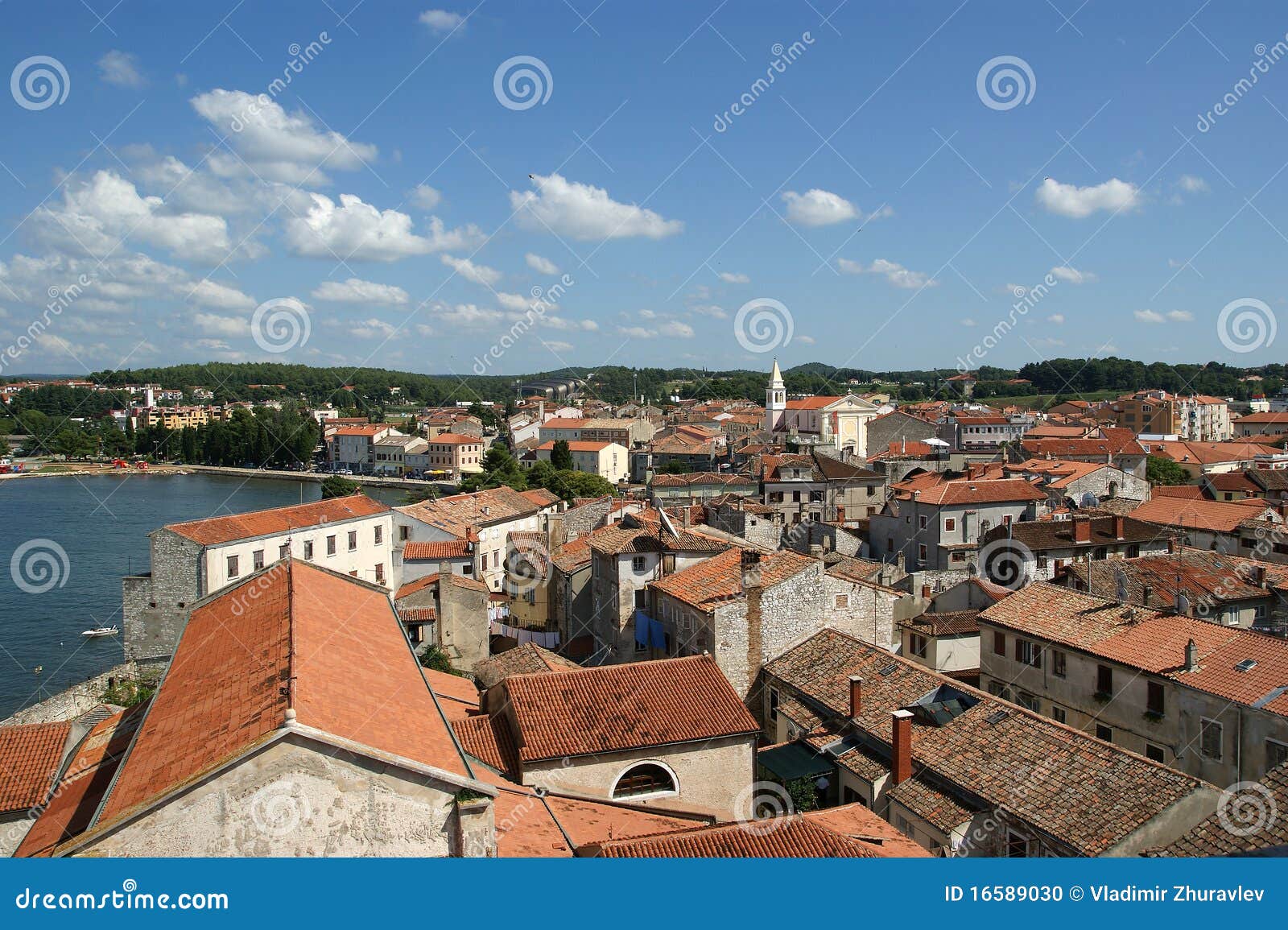 Porec, Croatia stock photo. Image of city, structure - 16589030