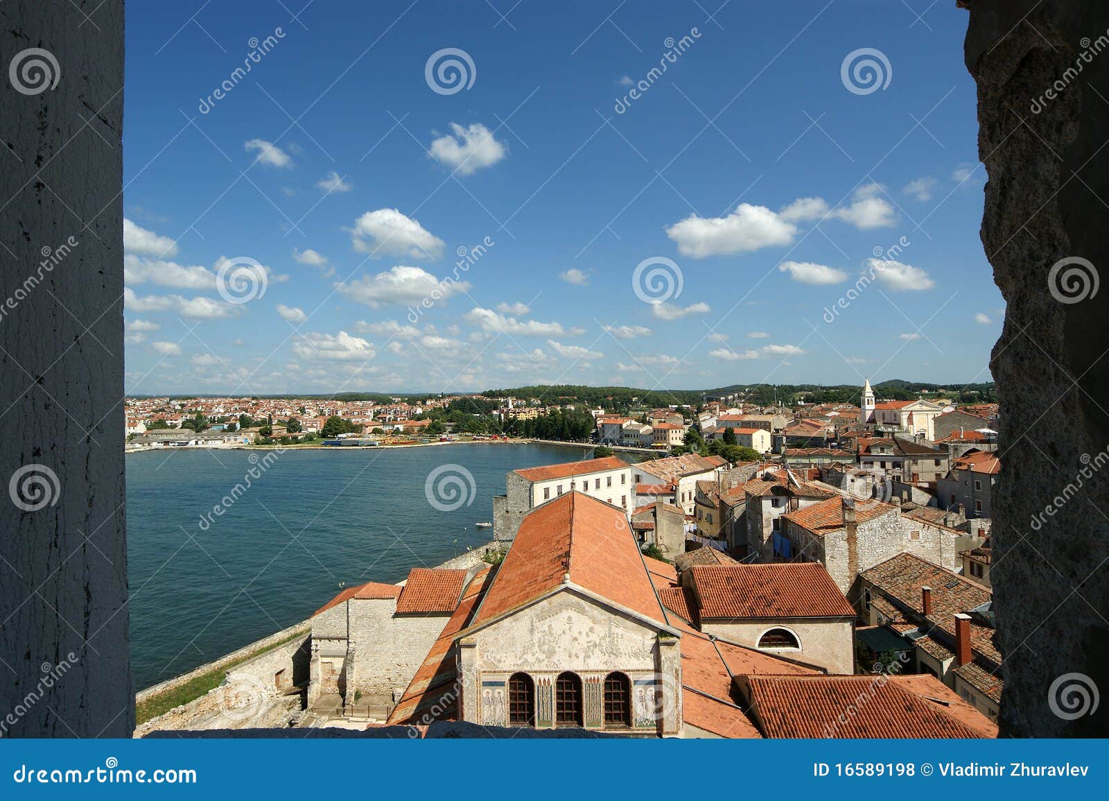 Porec, Croatia stock photo. Image of architecture, islands - 16589198