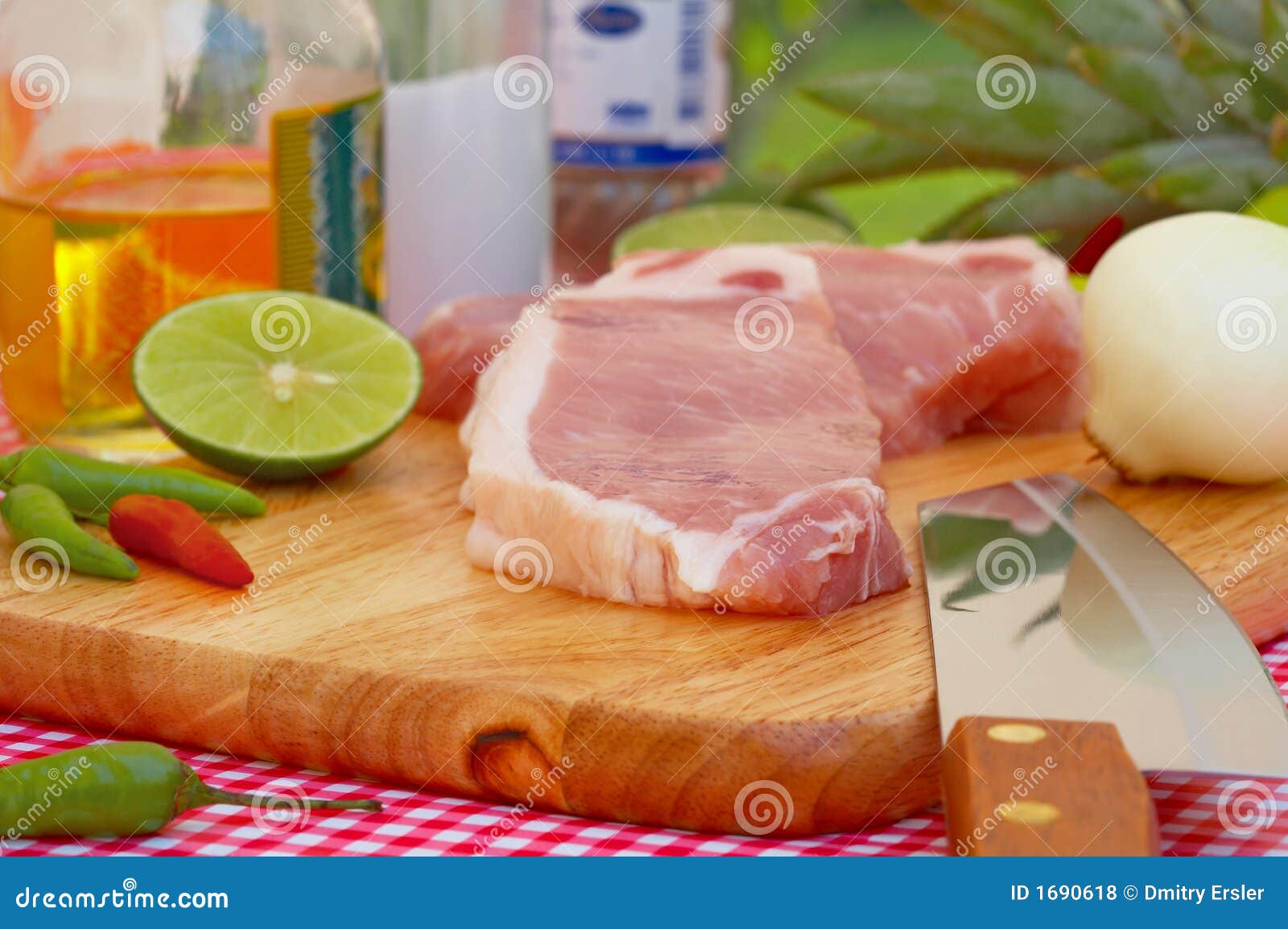 Pork stock photo. Image of feed, crockery, eating, dishes - 1690618