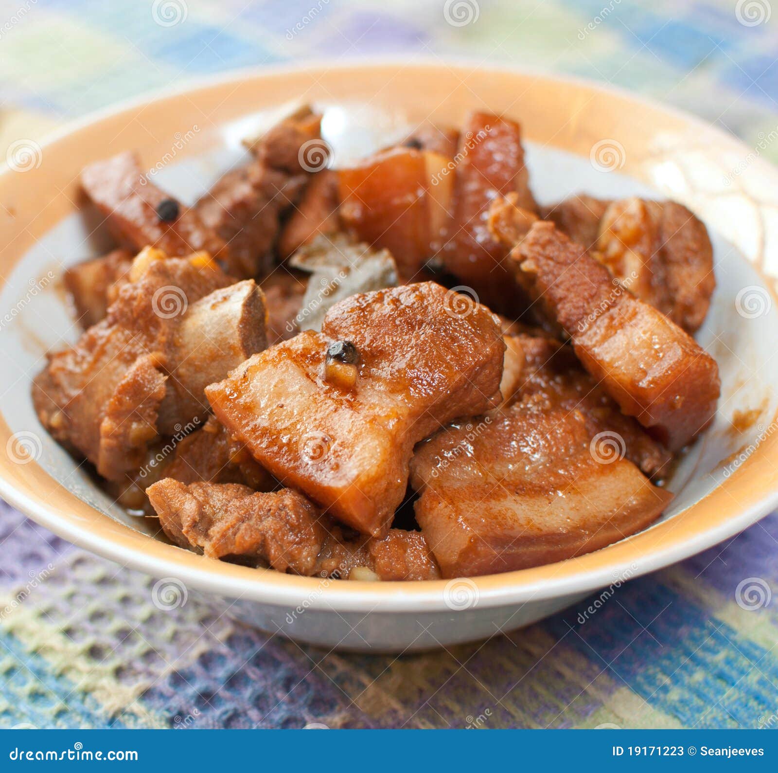 Pork Adobo stock image. Image of adobo, ingredients, aroma - 19171223