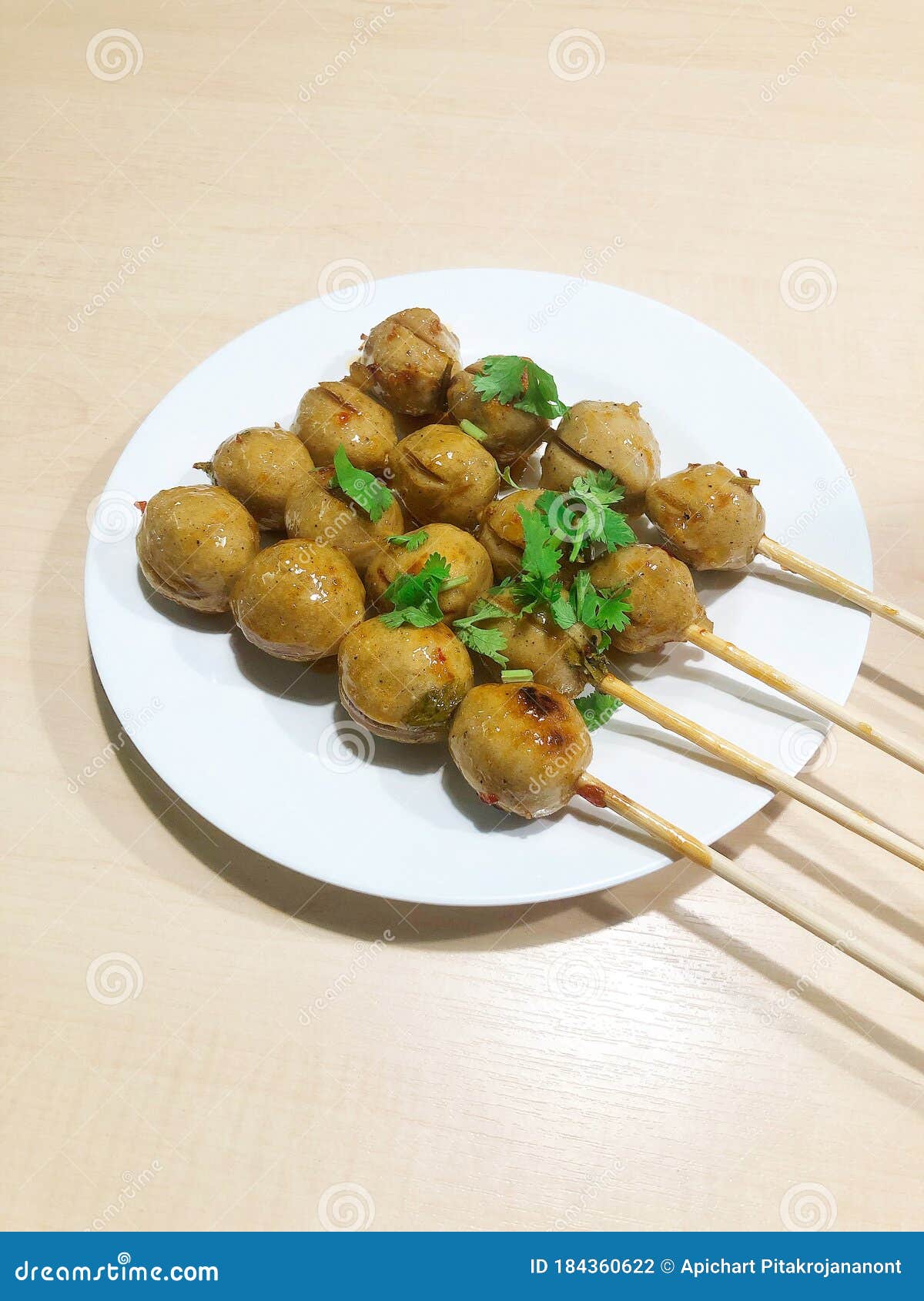 Pork ball stock photo. Image of tasty, cooked, gourmet - 184360622