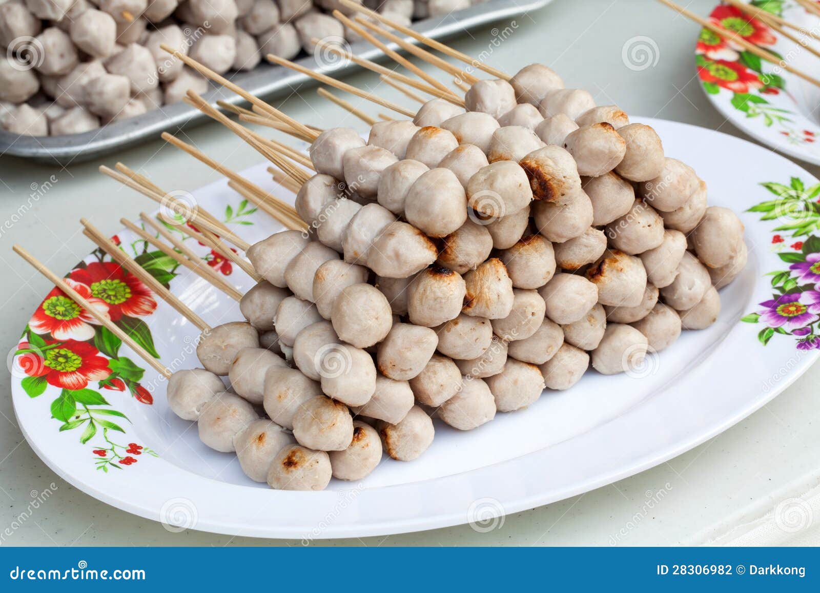 Pork balls stock photo. Image of barbecue, dish, fresh - 28306982