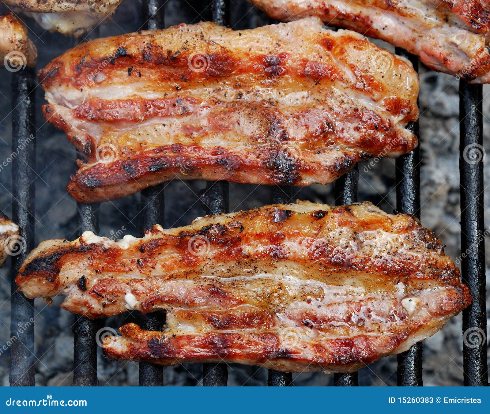 Pork barbecue stock image. Image of cooked, health, barbecue - 15260383