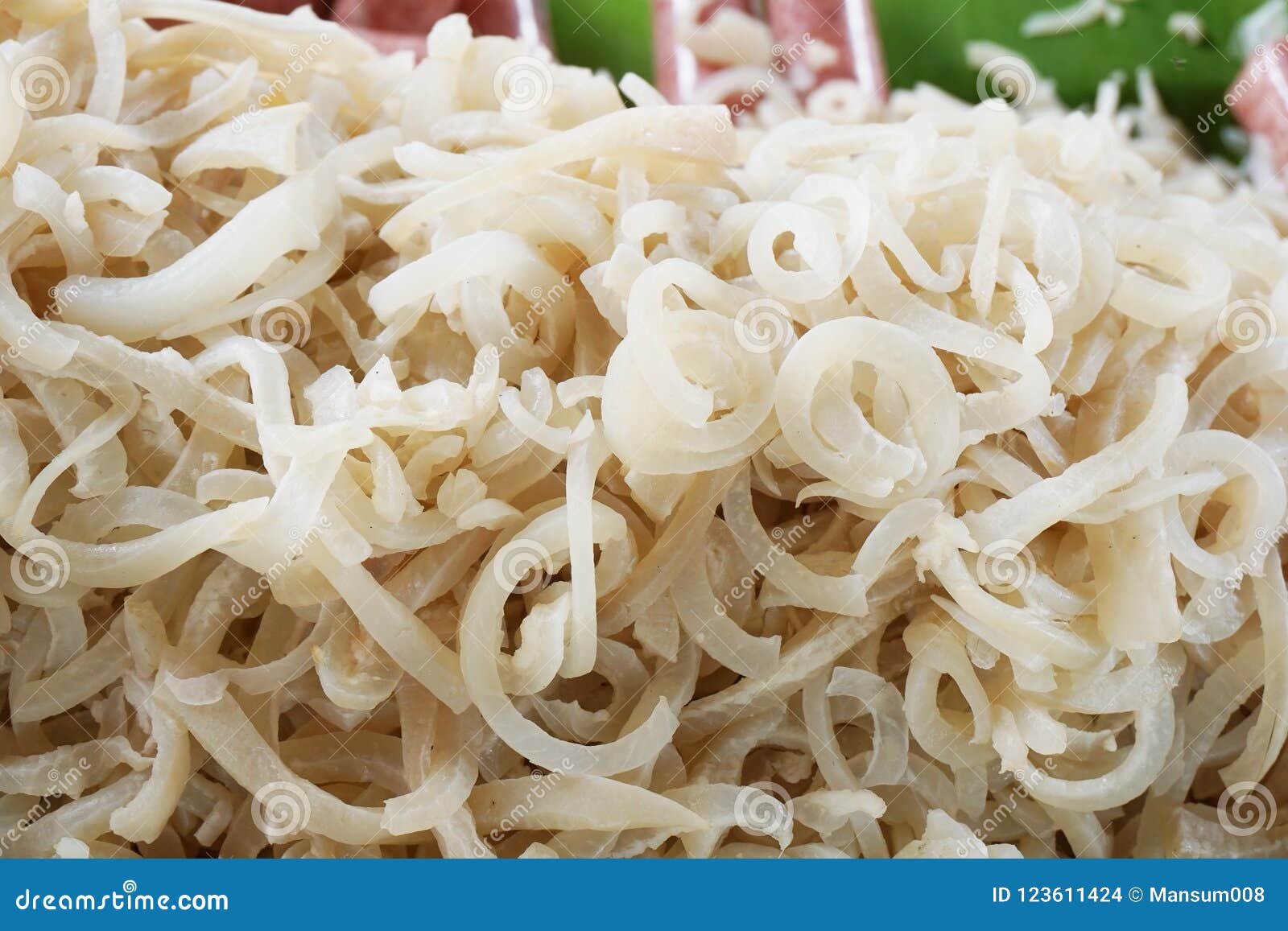 Pork boiled skin slice stock photo. Image of cooking - 123611424