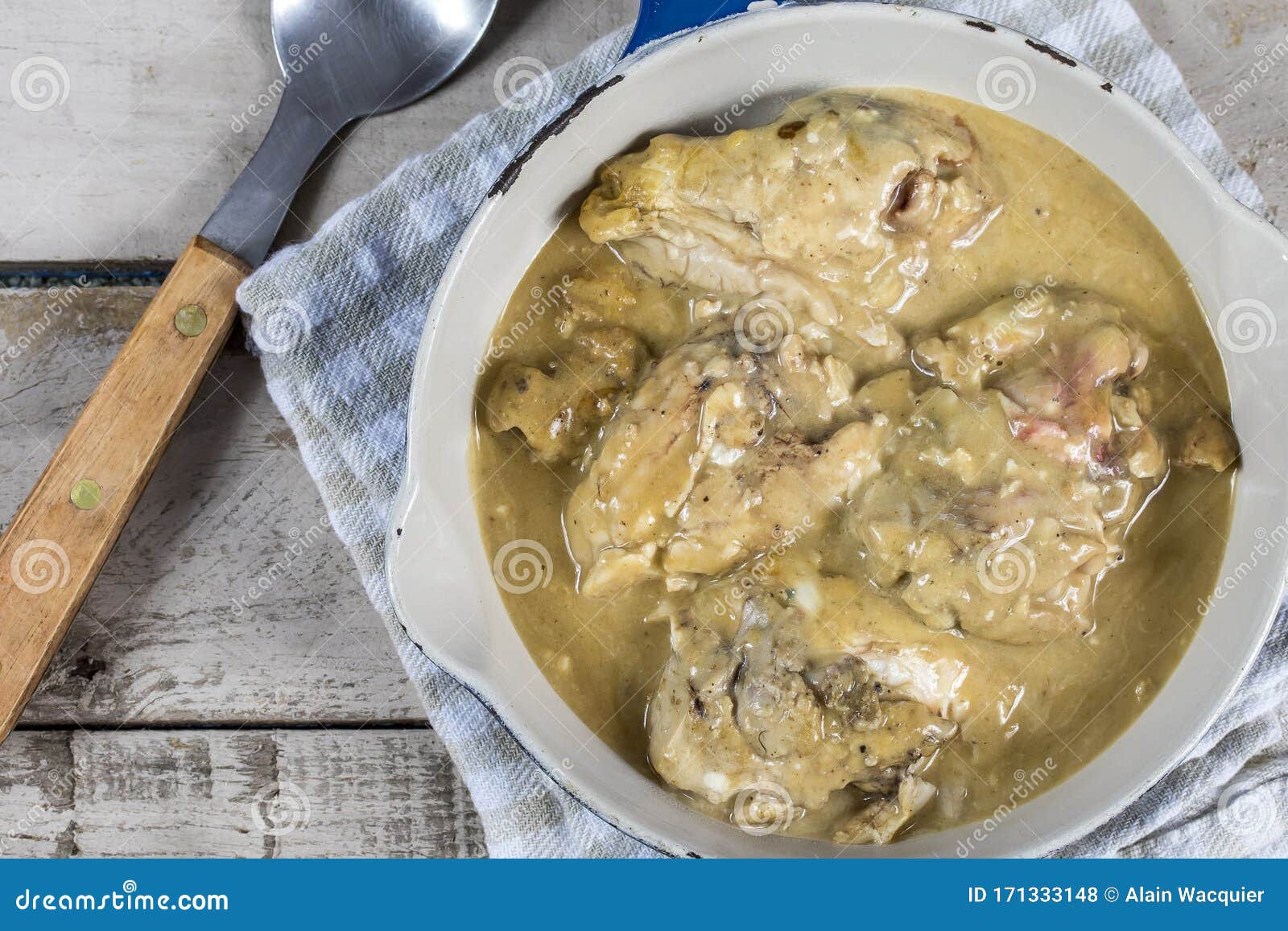 Pork Brain Cooked in a Dish Stock Photo - Image of cooked, table: 171333148