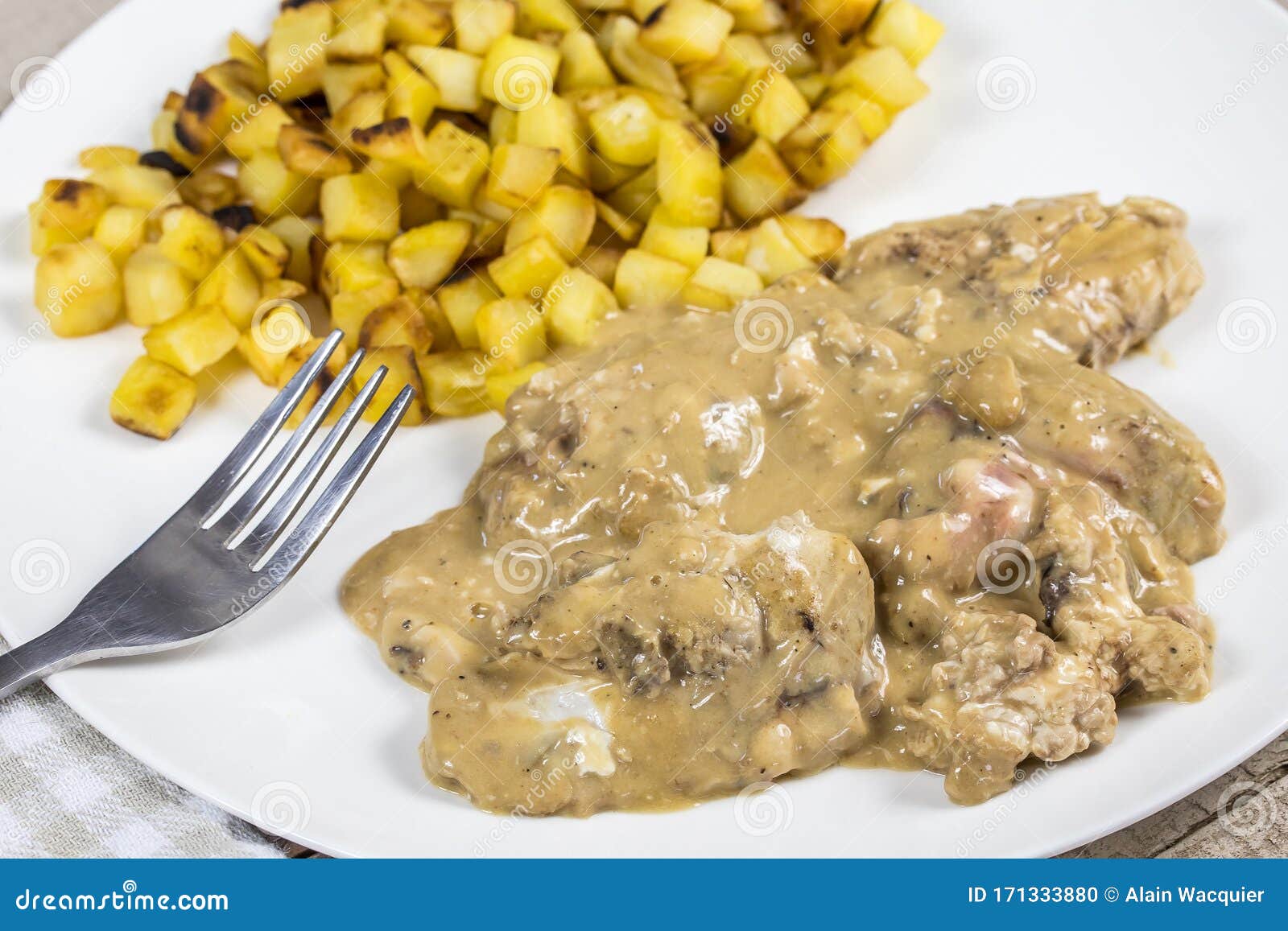 Pork Brain Cooked in a Dish Stock Photo - Image of meal, cuisine: 171333880