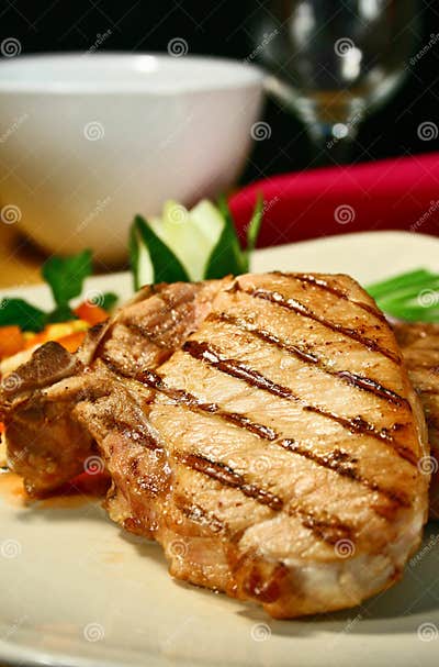 Pork chop stock photo. Image of meal, dine, cuisine, chops - 2497652