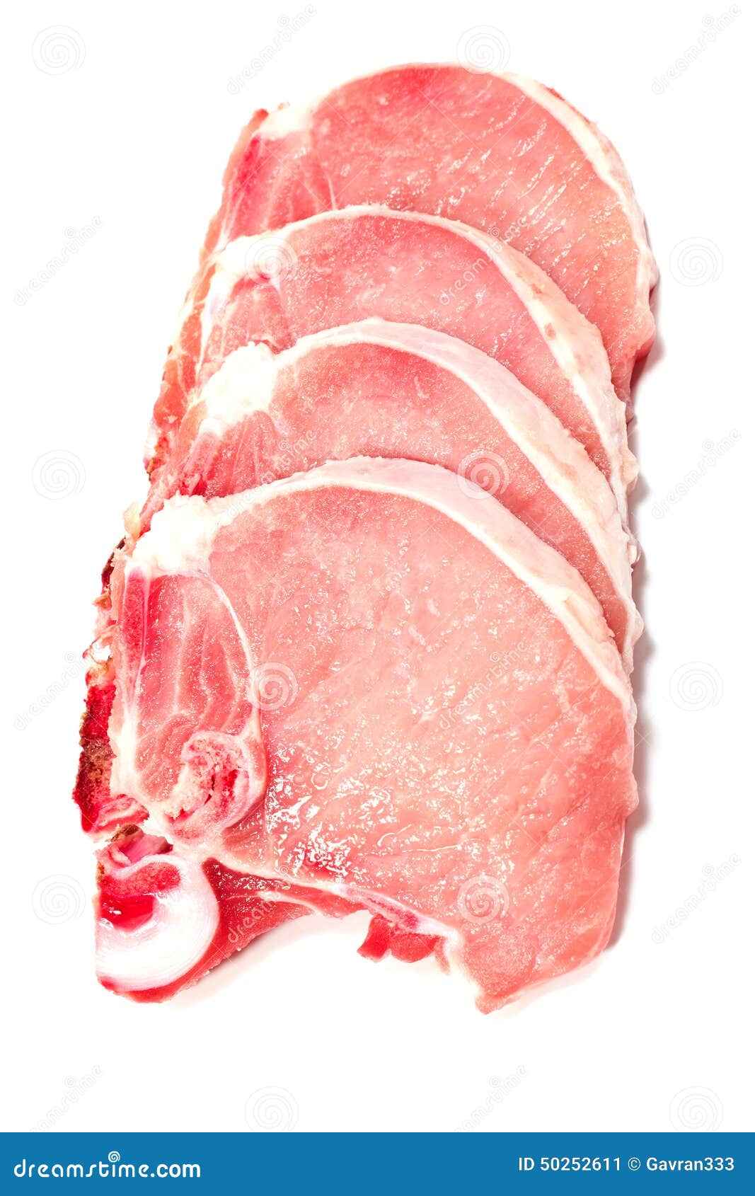 Pork chop meat stock image. Image of background, loin - 50252611