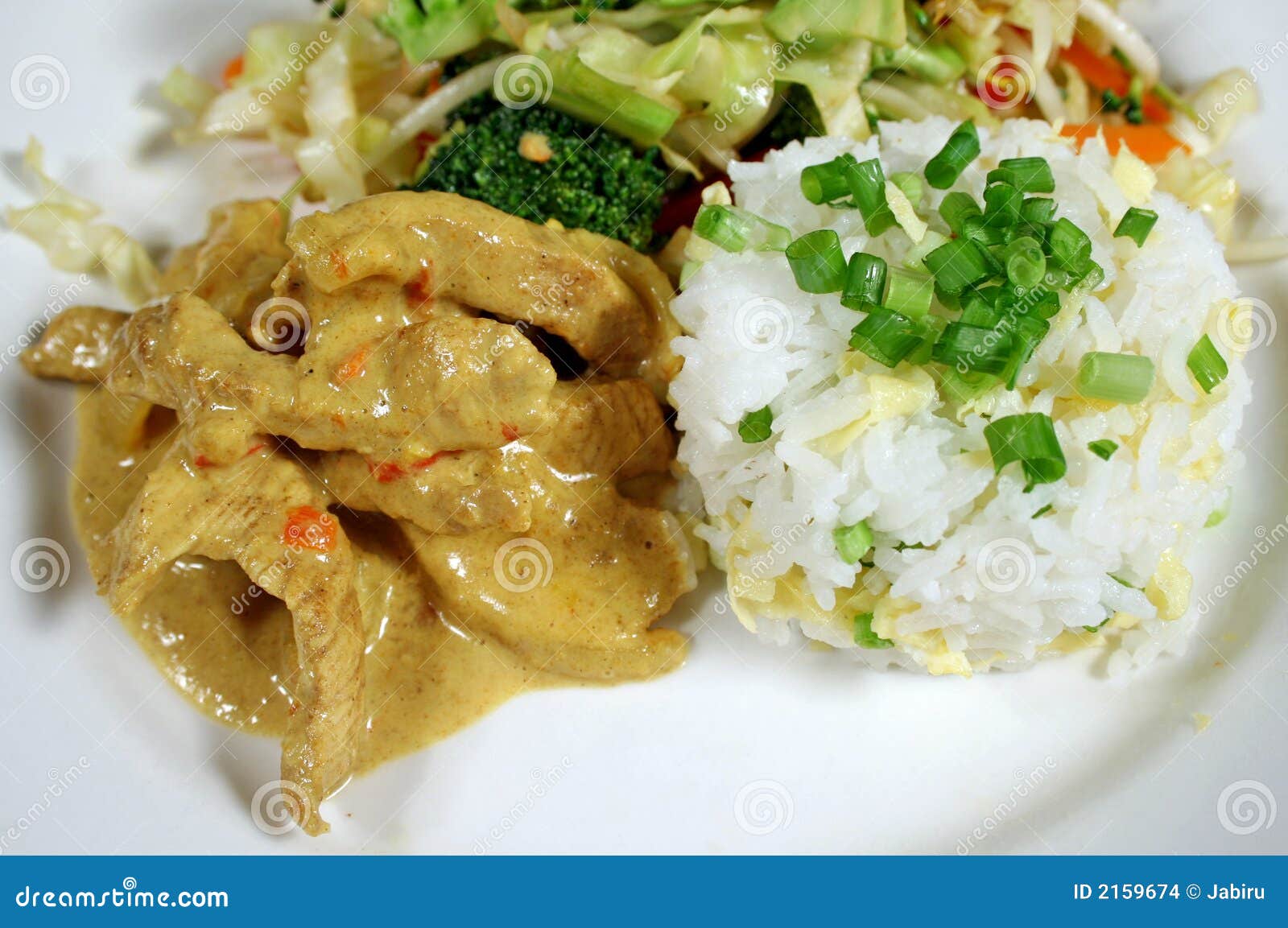 Pork Curry and Rice 2 stock photo. Image of cooked, delicious - 2159674