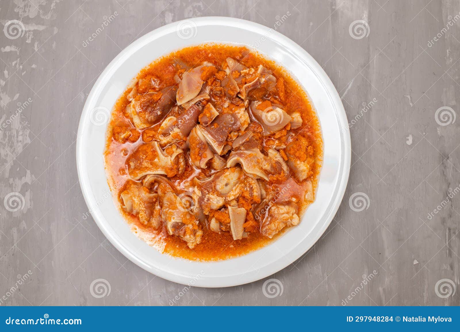 Pork Ear, Typical Spanish Gastronomy Stock Photo - Image of tasty ...