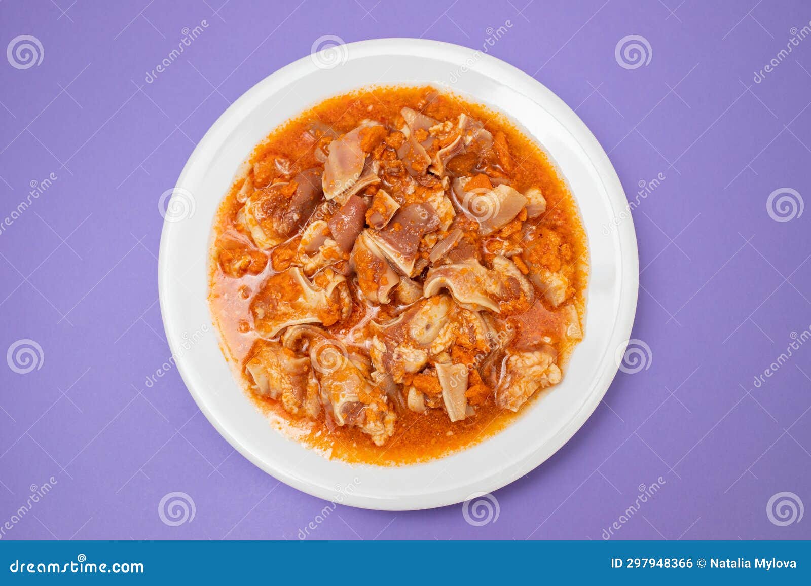 Pork Ear, Typical Spanish Gastronomy Stock Photo - Image of snack ...