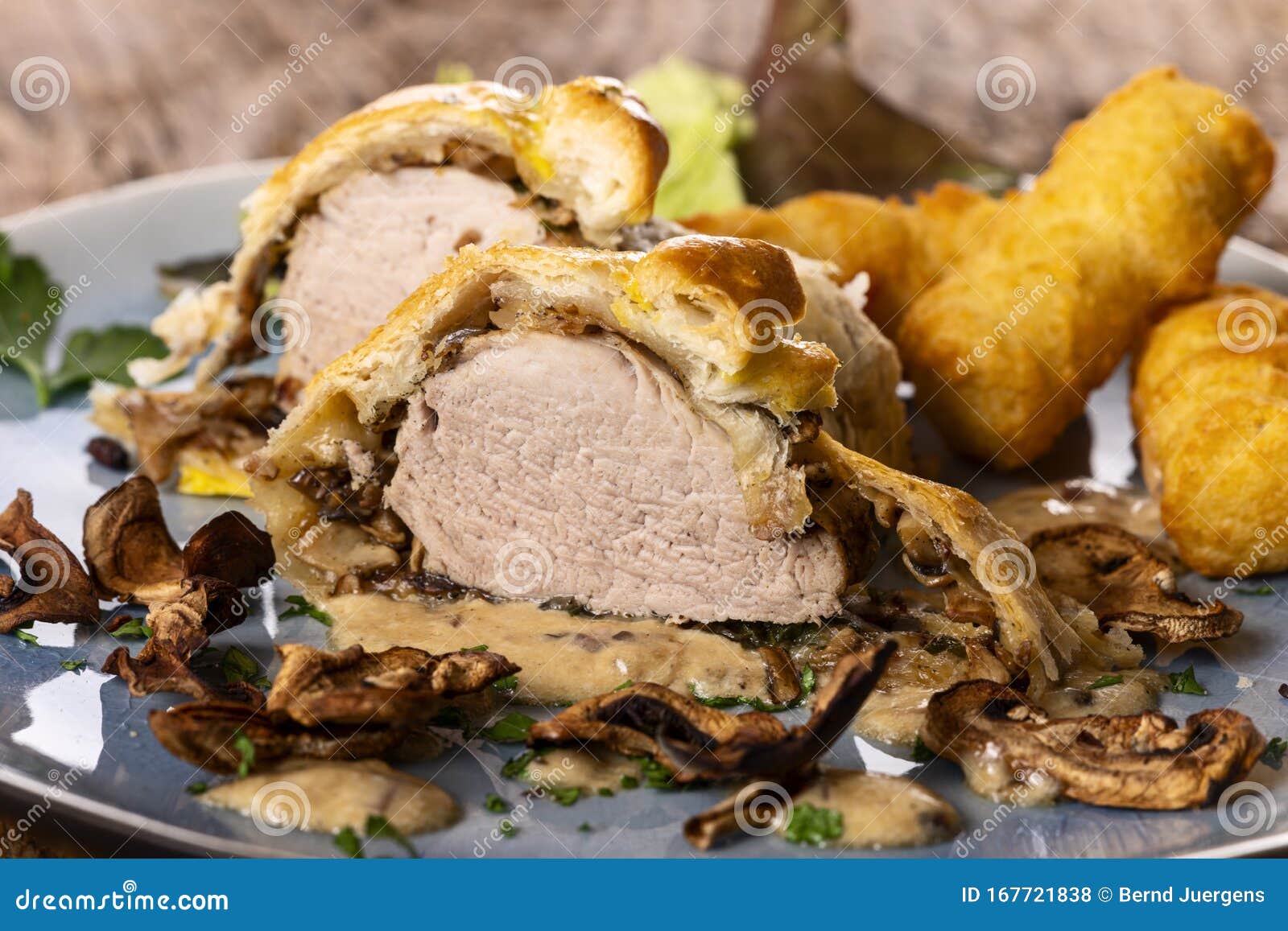 Filet In Puff Pastry Royalty-Free Stock Image | CartoonDealer.com #38204014
