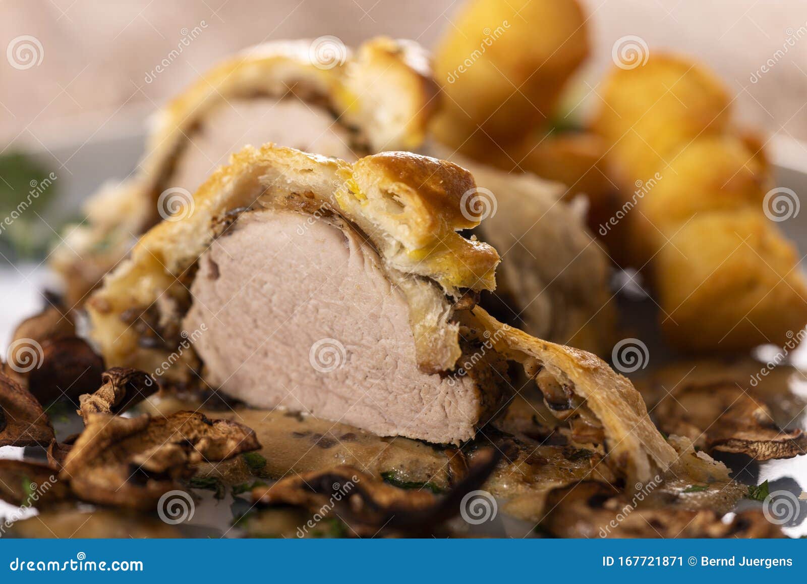 Filet In Puff Pastry Royalty-Free Stock Image | CartoonDealer.com #38204014
