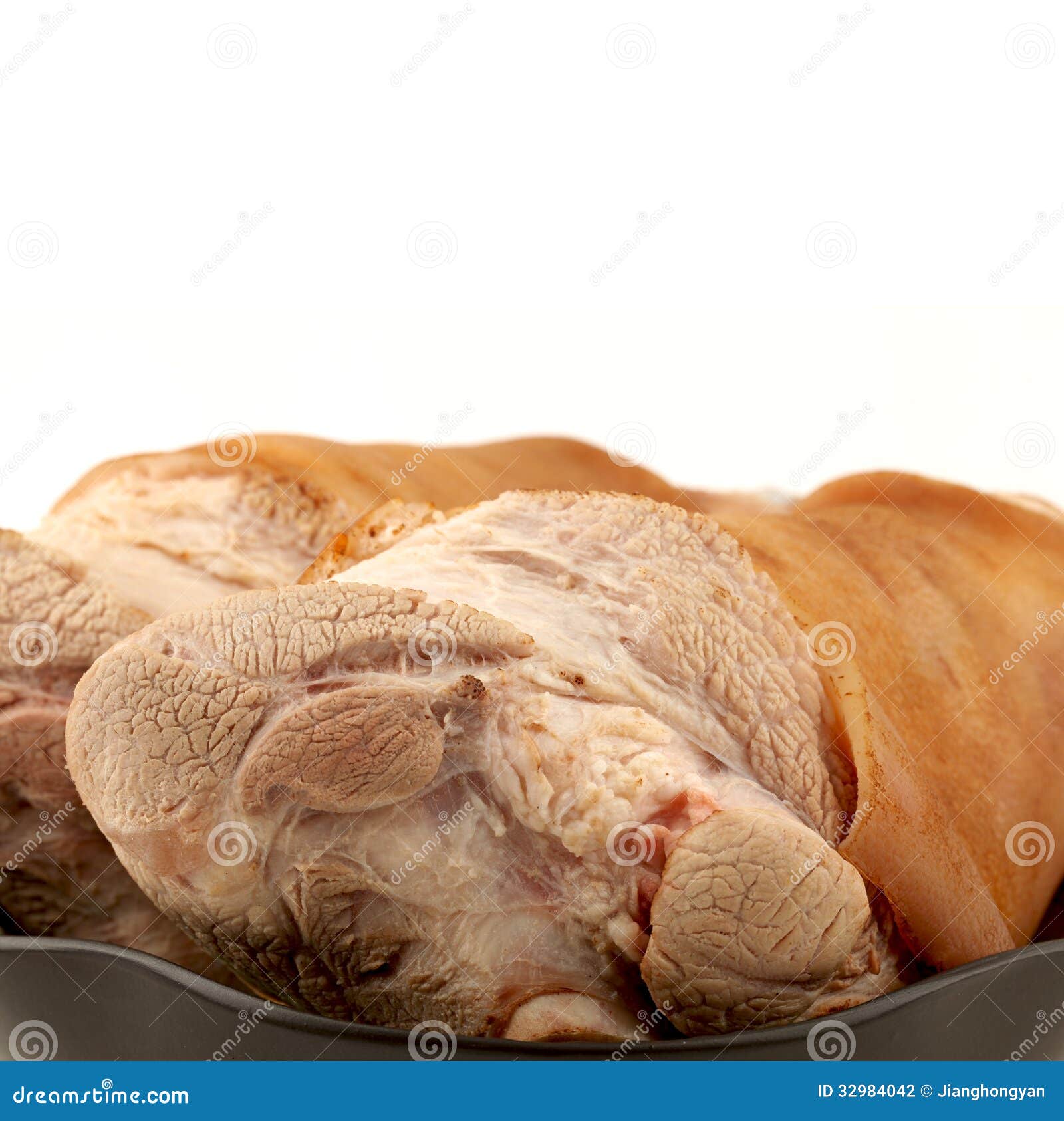 Pork (leg) stock photo. Image of meat, chop, cooked, knuckle - 32984042