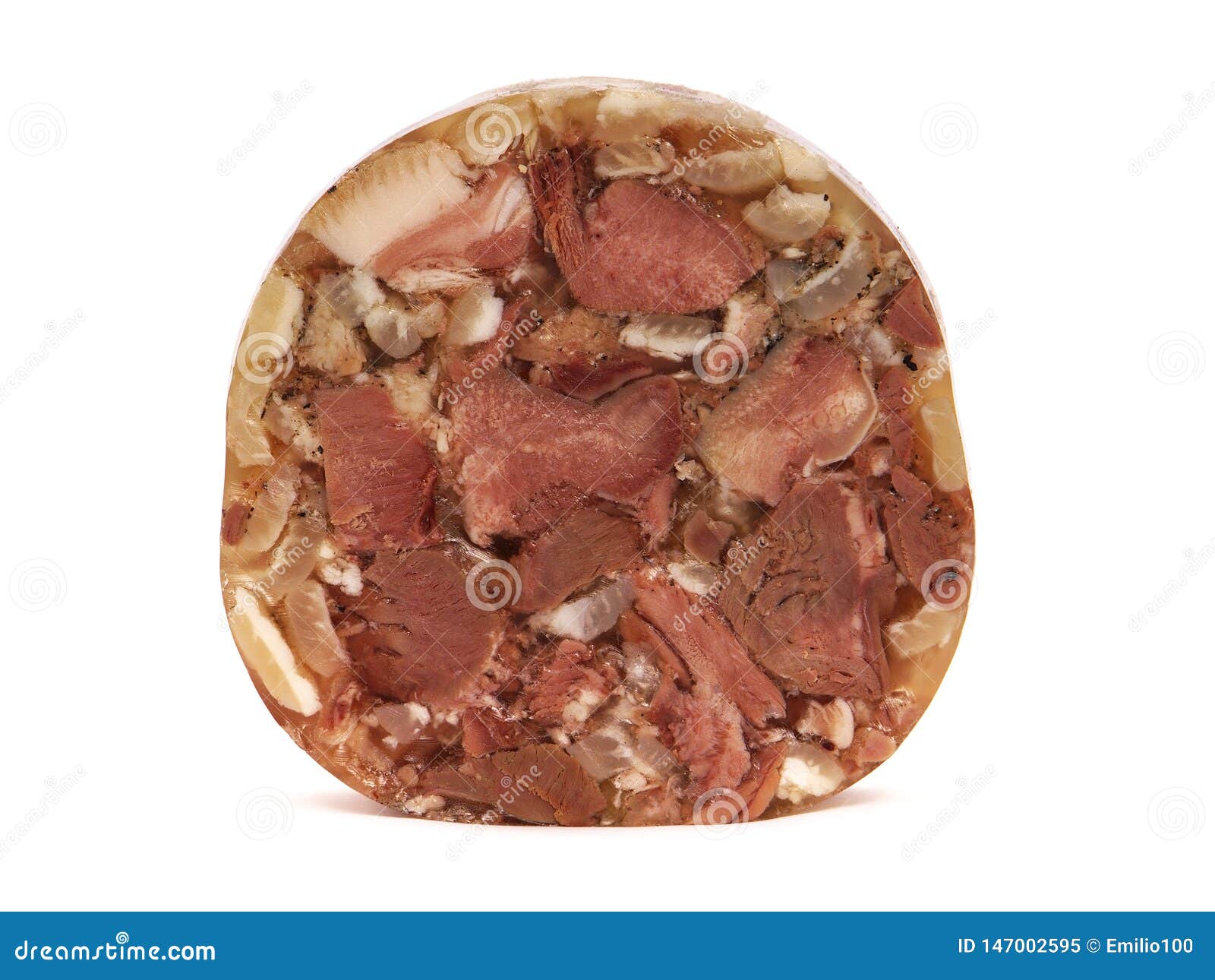 Pork meat in aspic stock image. Image of background - 147002595