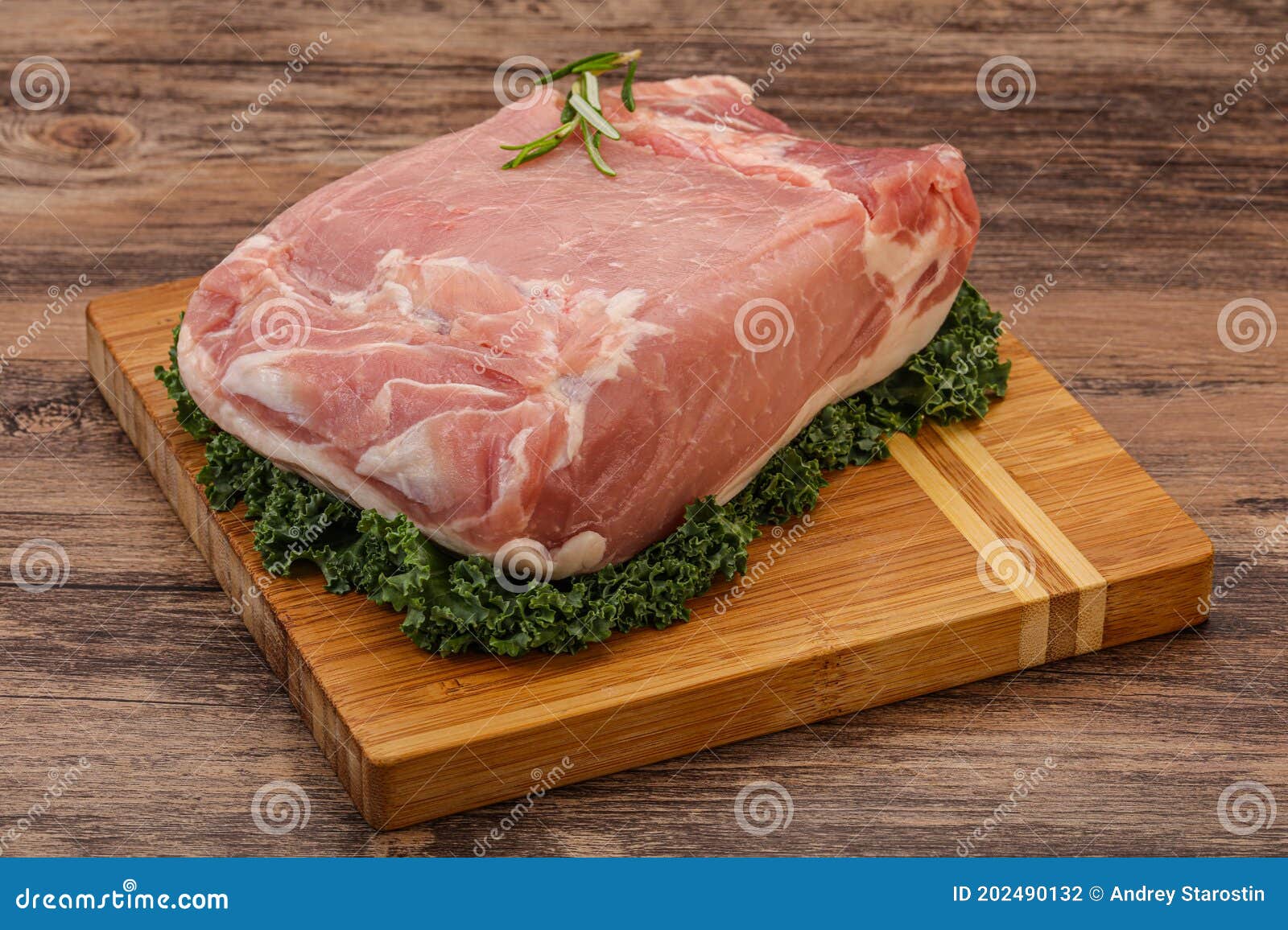 Pork Meat Piece for Cooking Stock Photo - Image of cooking, dinner ...